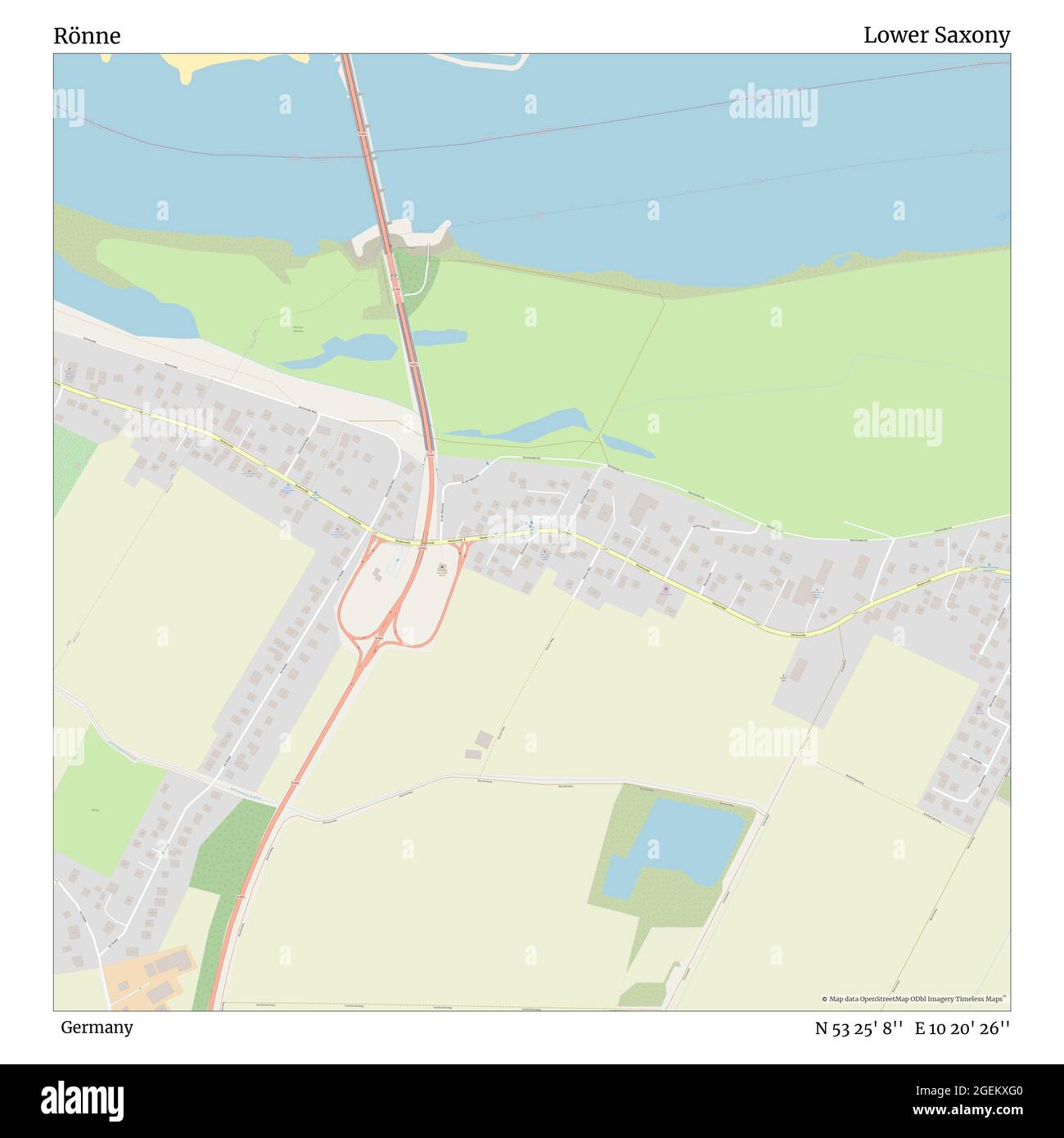 Map of ronne Cut Out Stock Images & Pictures - Alamy