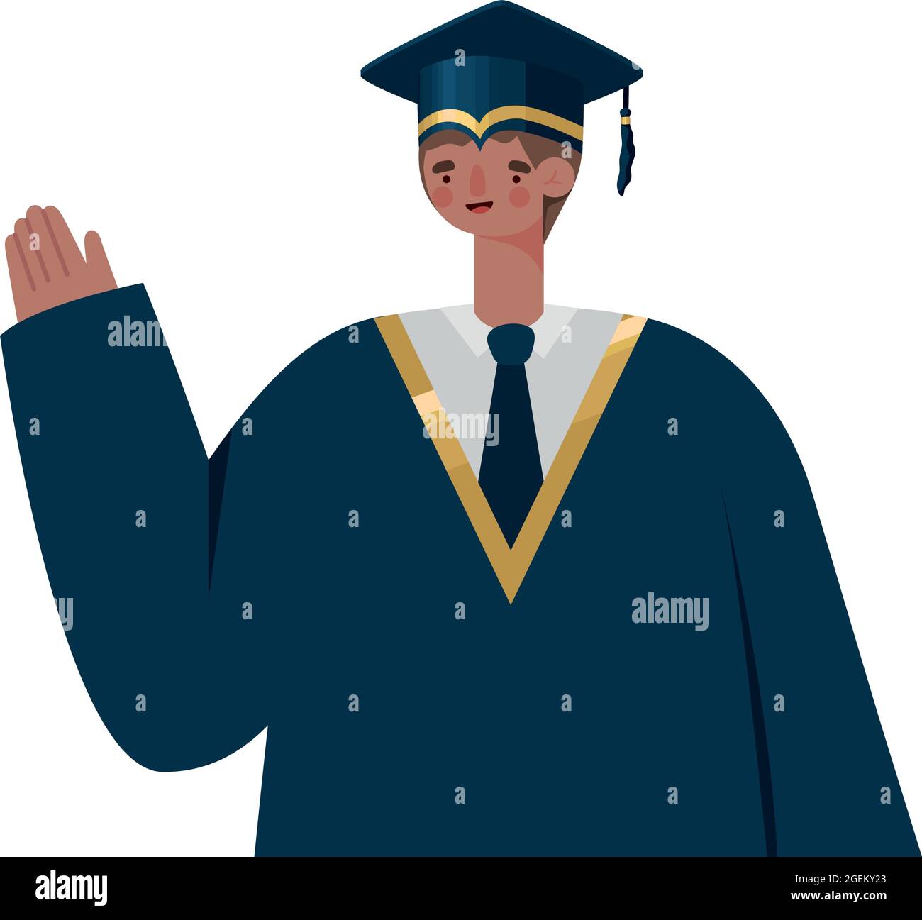 nice guy graduated Stock Vector Image & Art - Alamy