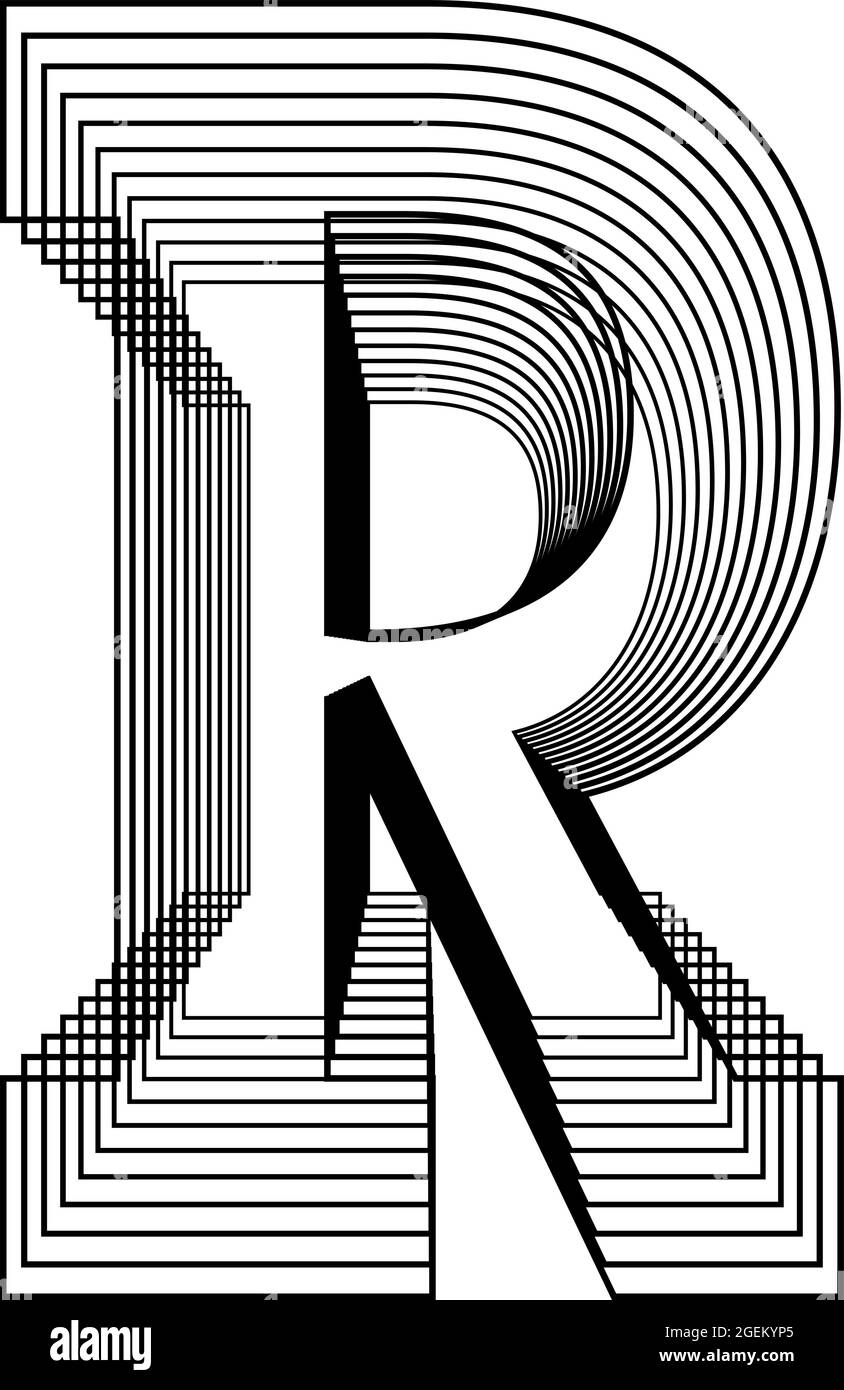 R line logo hi-res stock photography and images - Alamy