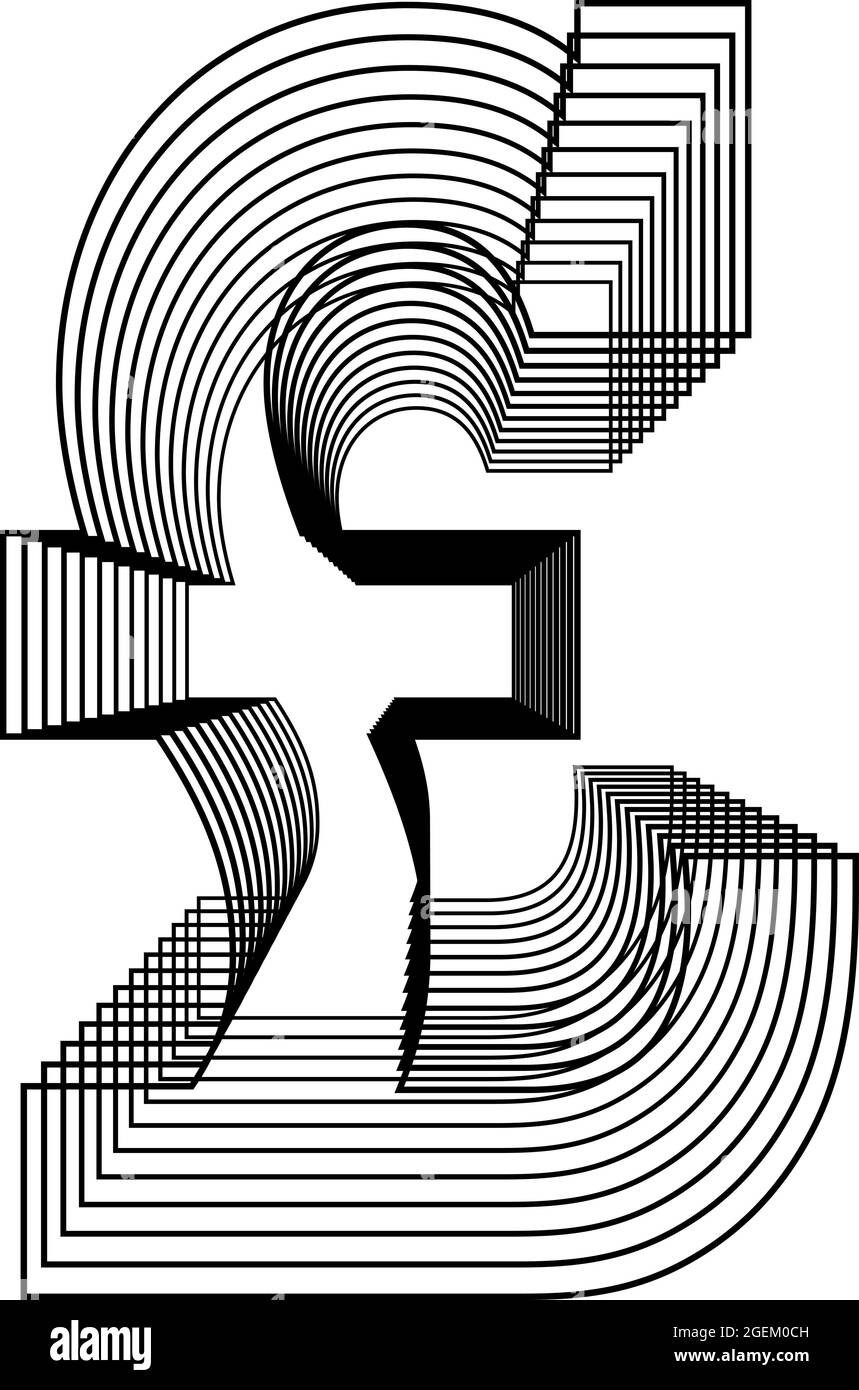 Pound logo Stock Vector Images - Alamy