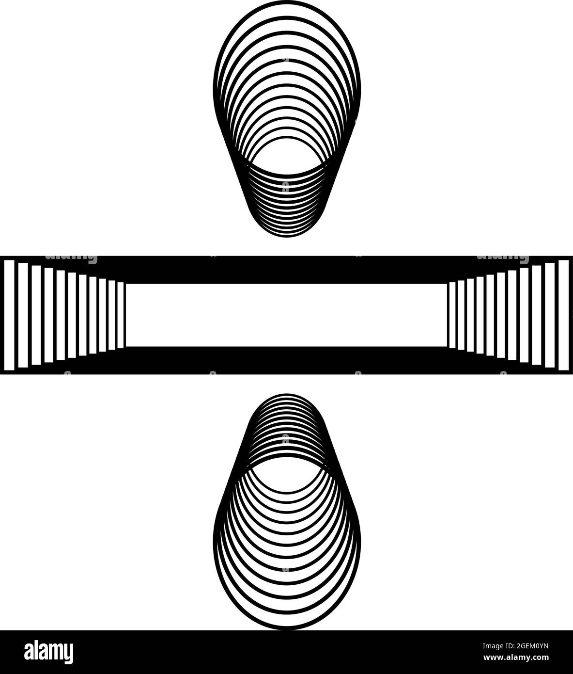 font Symbol Line Logo Icon Design - Vector Illustration Stock Vector ...