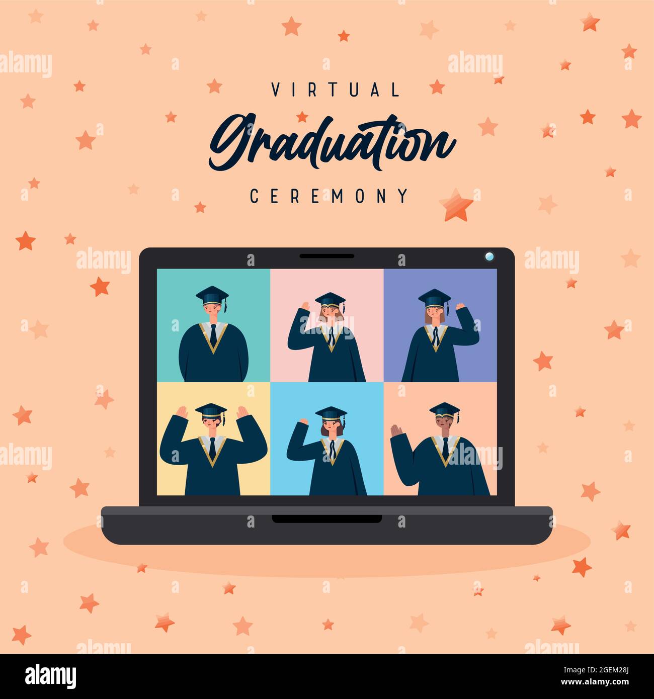 happy graduation poster Stock Vector Image & Art - Alamy