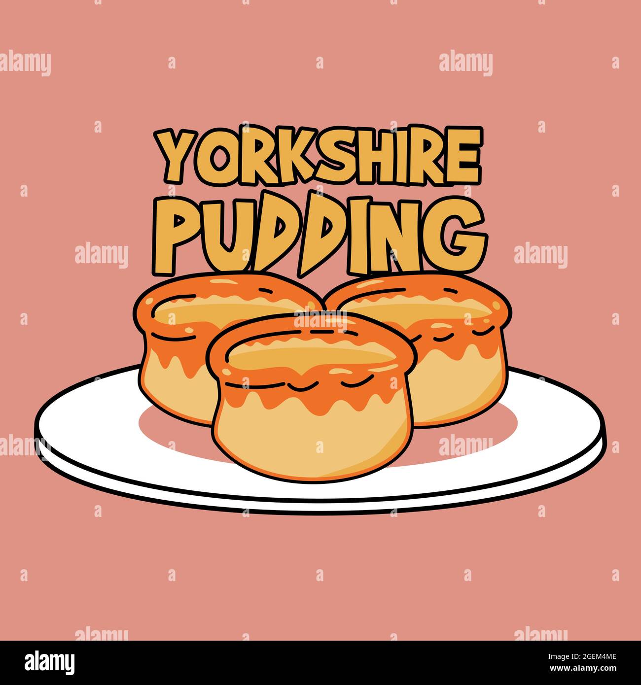 Batter pudding Stock Vector Images - Alamy
