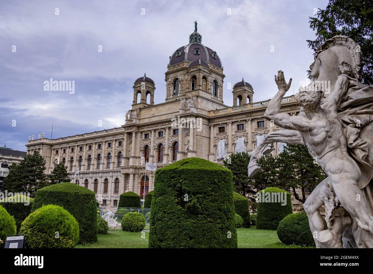 National History Museum Vienna at the museum quarter Stock Photo - Alamy