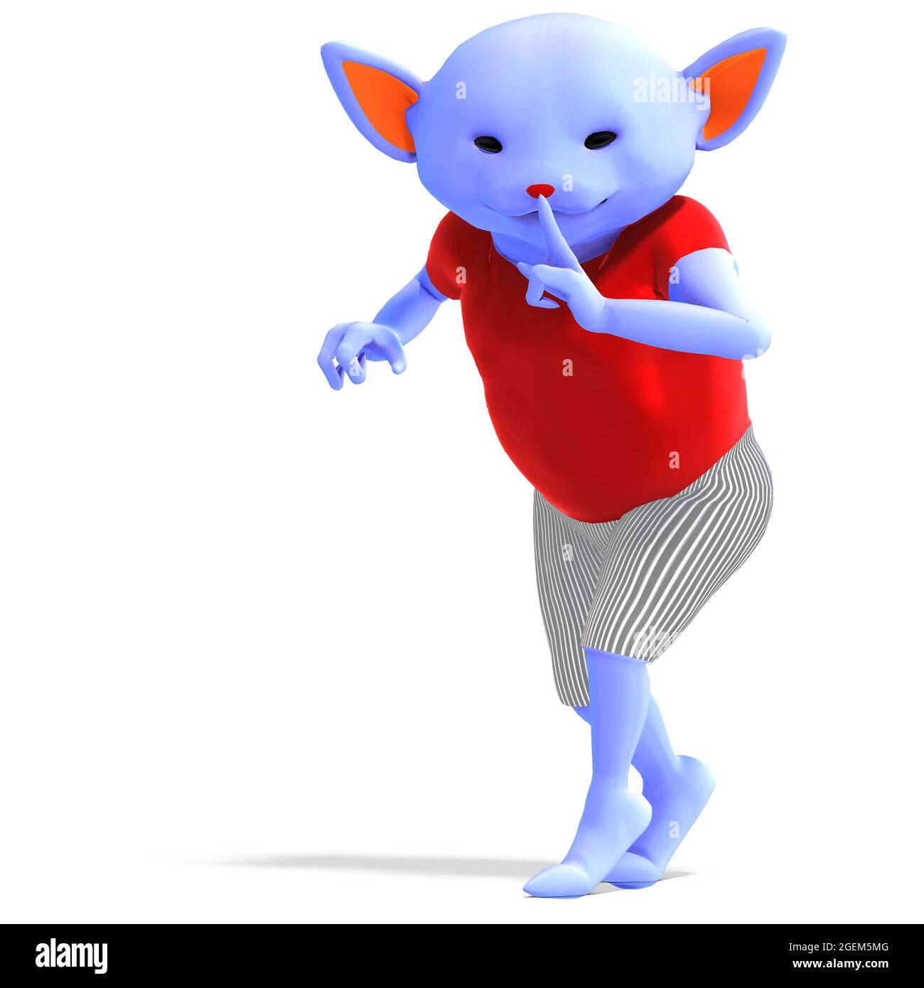 3d-illustration of an isolated fantasy goblin creature Stock Photo - Alamy