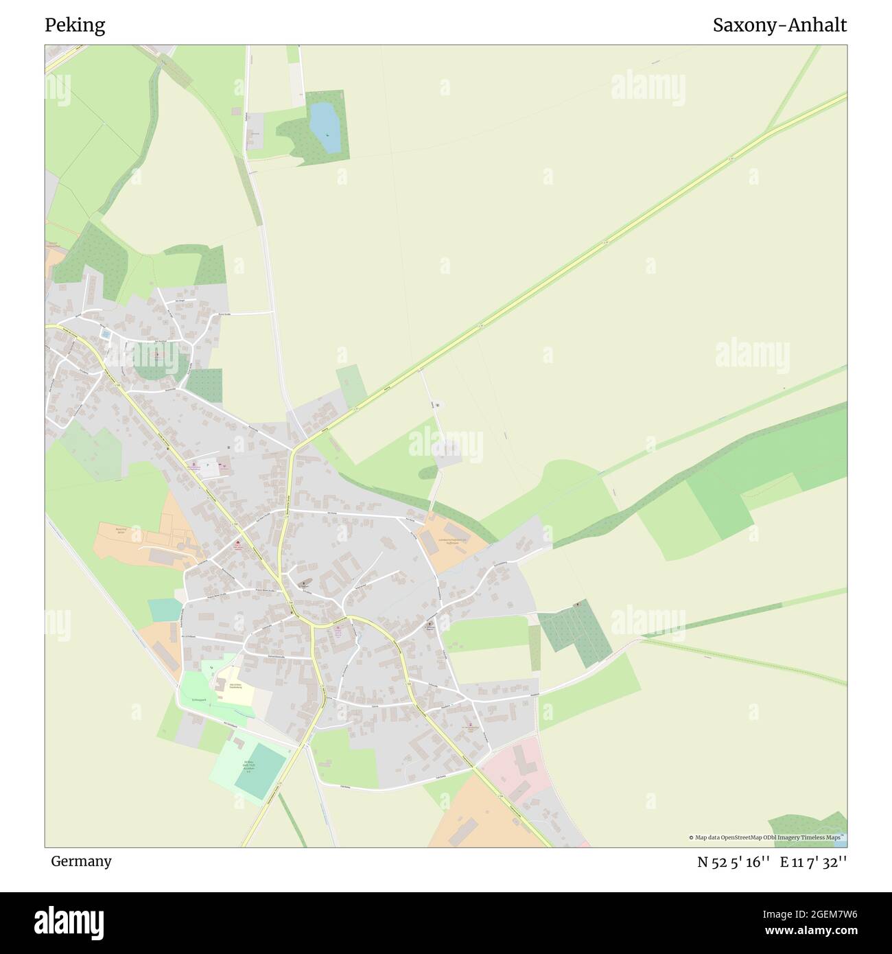 Map of peking hi-res stock photography and images - Alamy