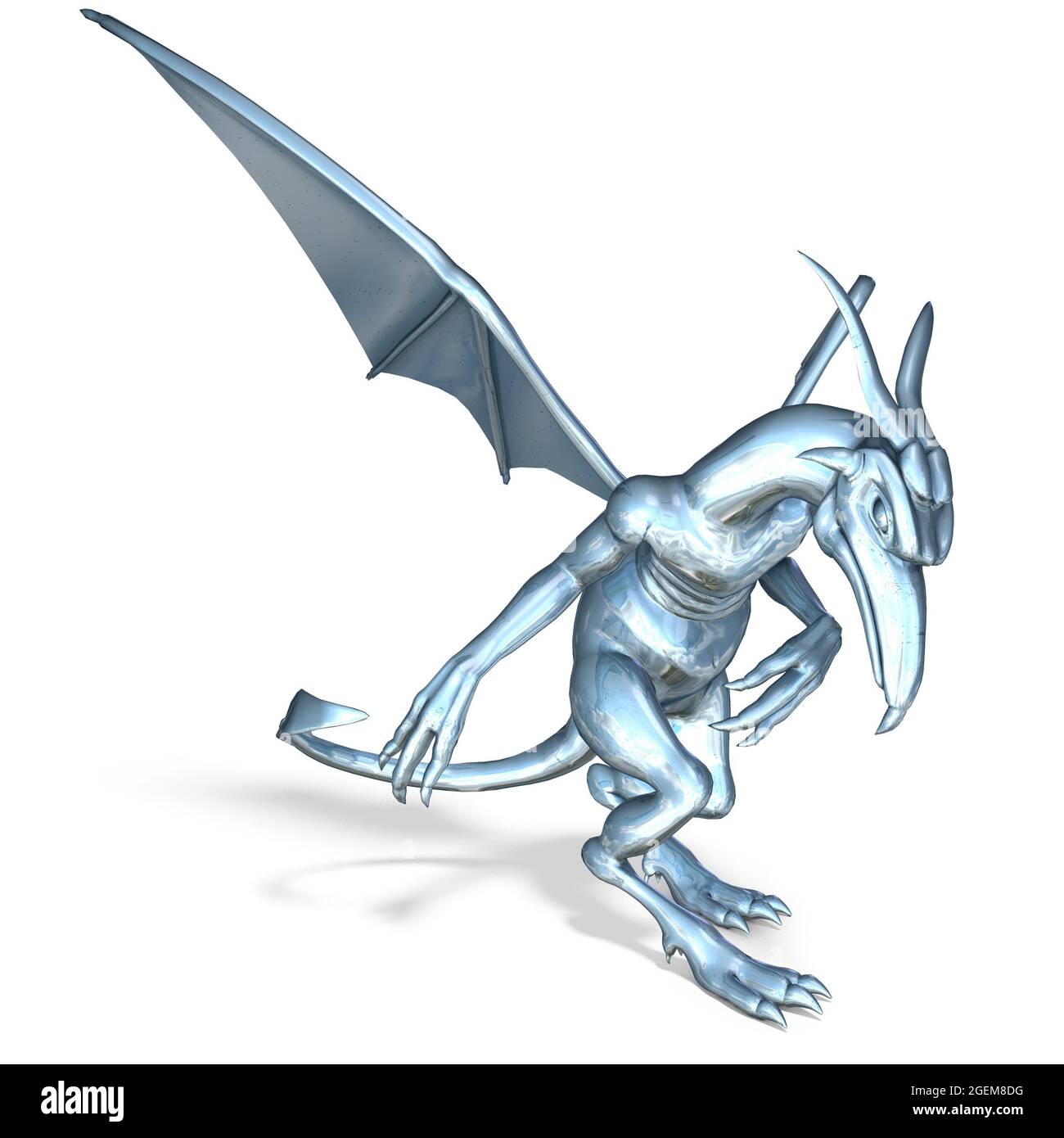 3d-illustration of an isolated mystical fantasy gargoyle Stock Photo ...