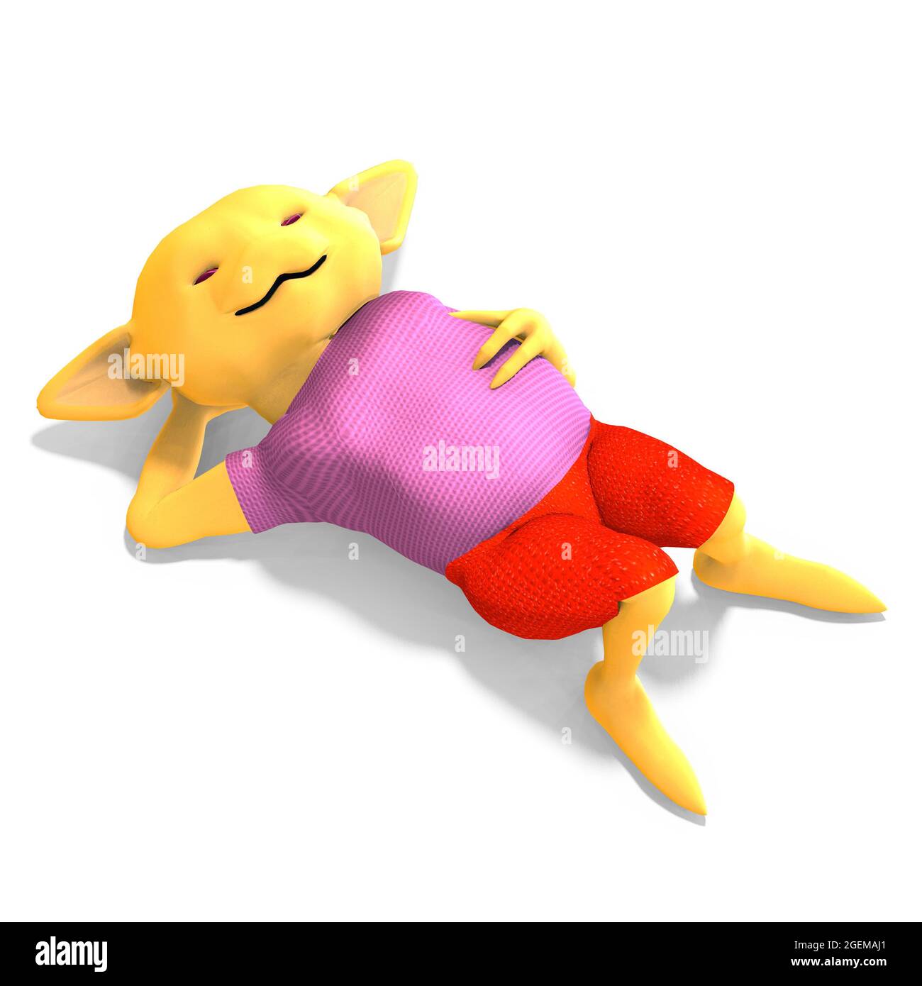 3d-illustration of an isolated fantasy goblin creature Stock Photo - Alamy