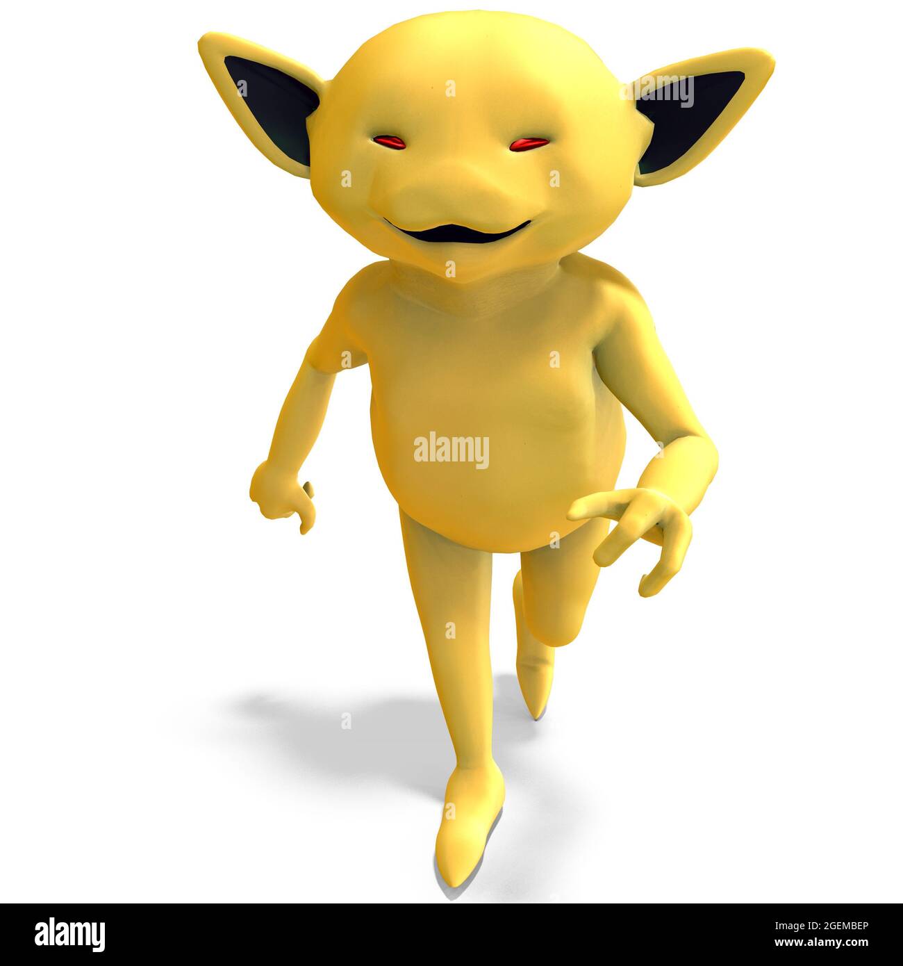 3d-illustration of an isolated fantasy goblin creature Stock Photo - Alamy