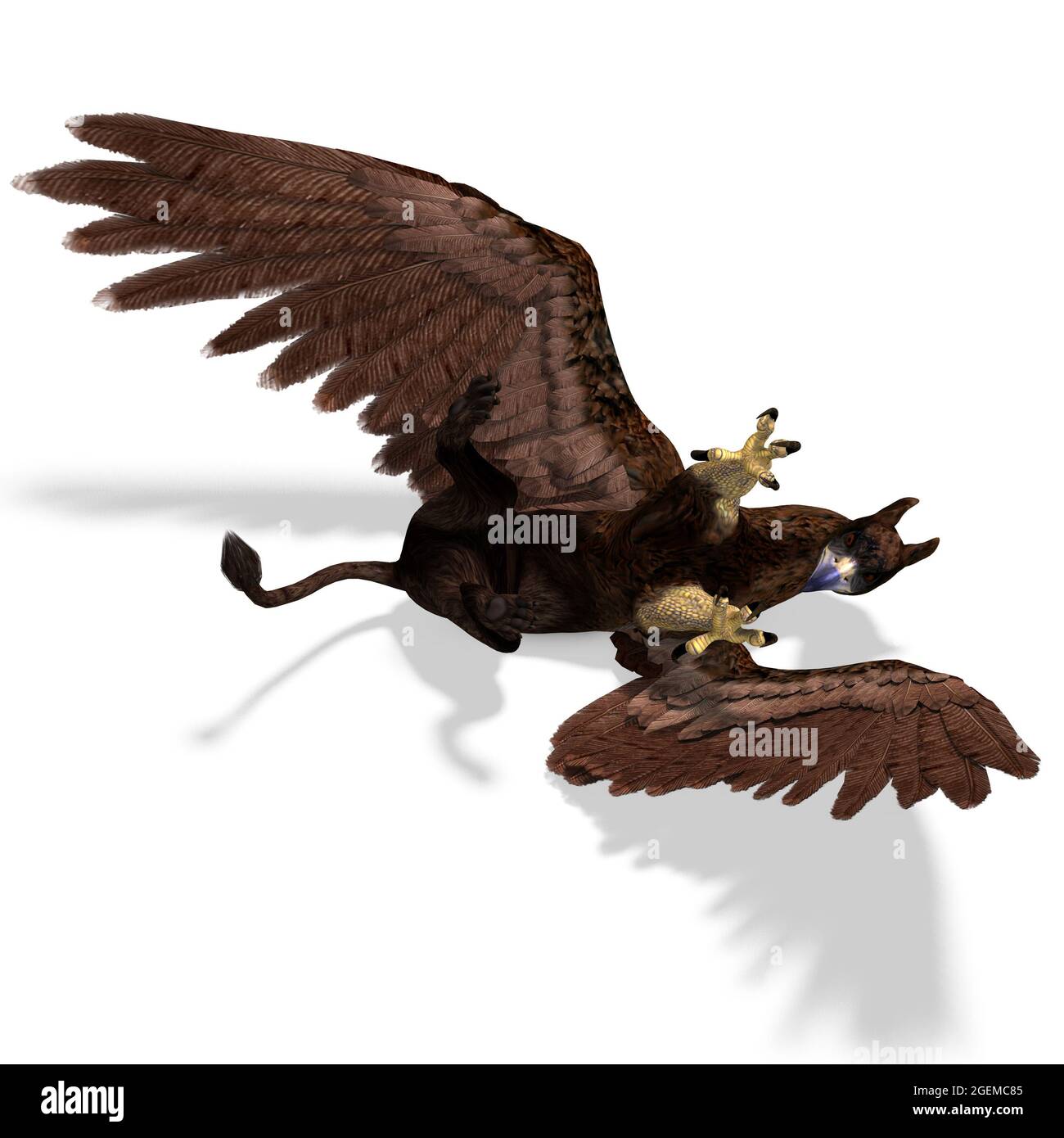 Griffin mythical creature clipart hi-res stock photography and images ...