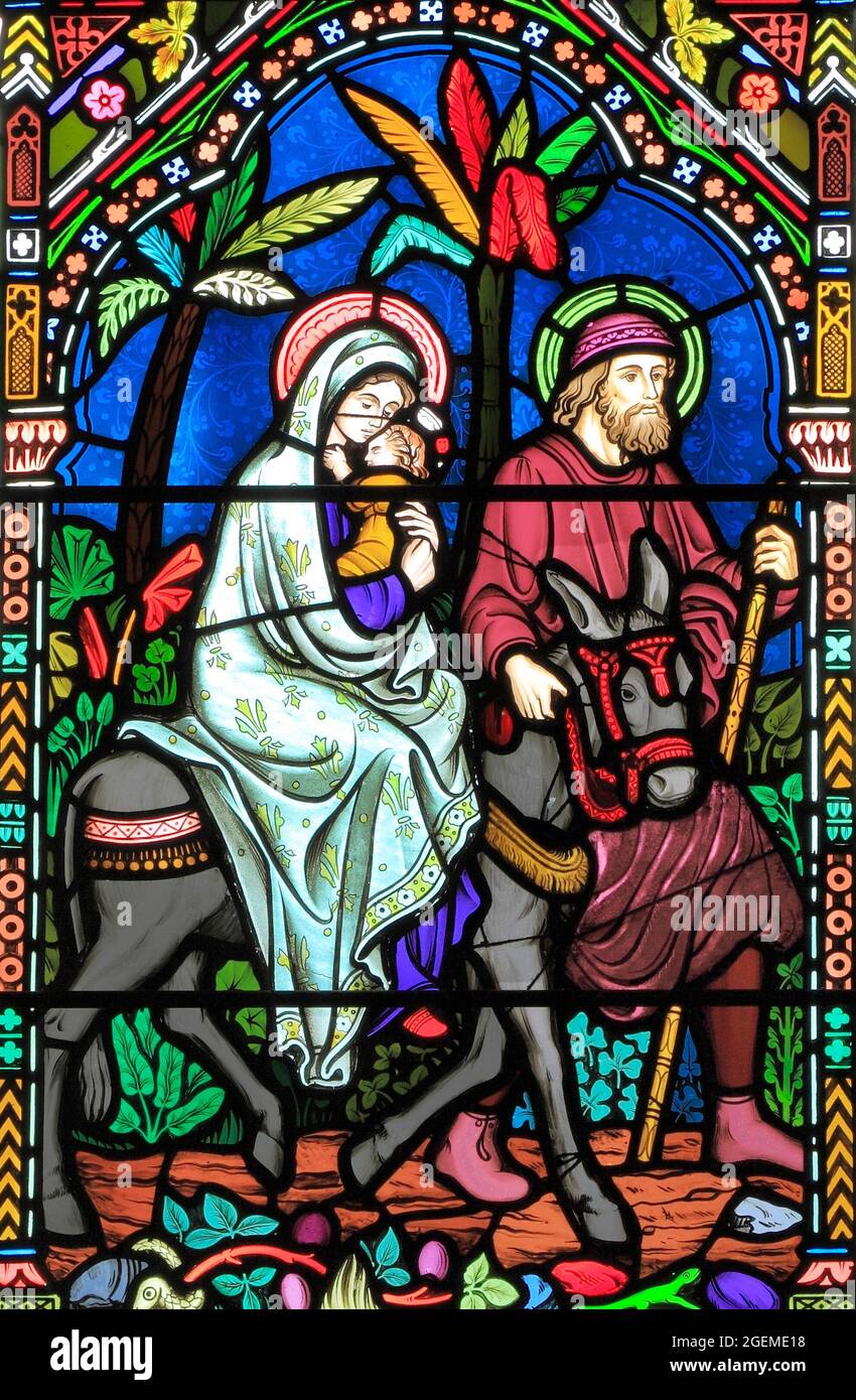 Flight joseph mary jesus egypt hi-res stock photography and images - Alamy
