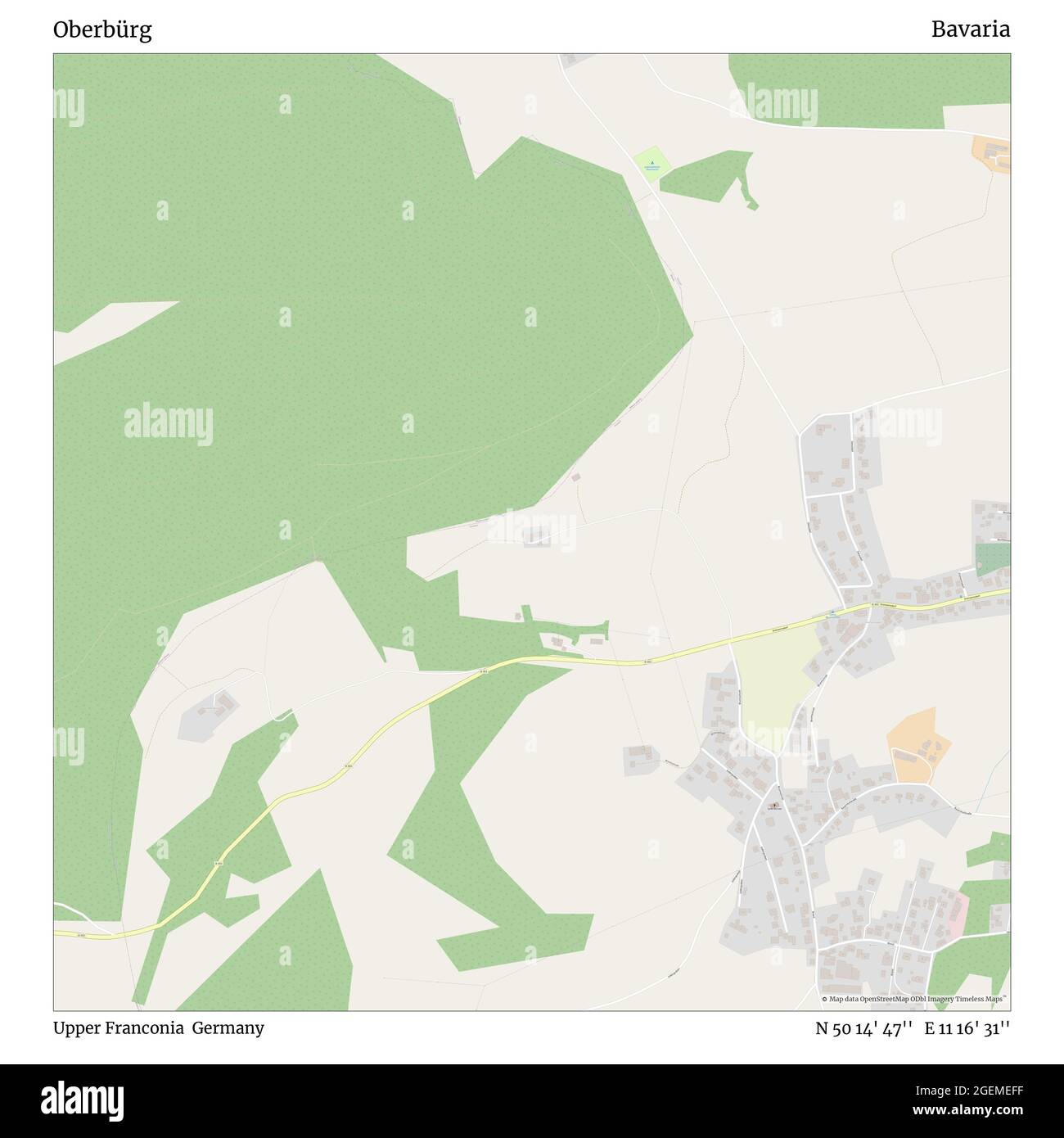 Oberbürg, Upper Franconia, Germany, Bavaria, N 50 14' 47'', E 11 16' 31 ...