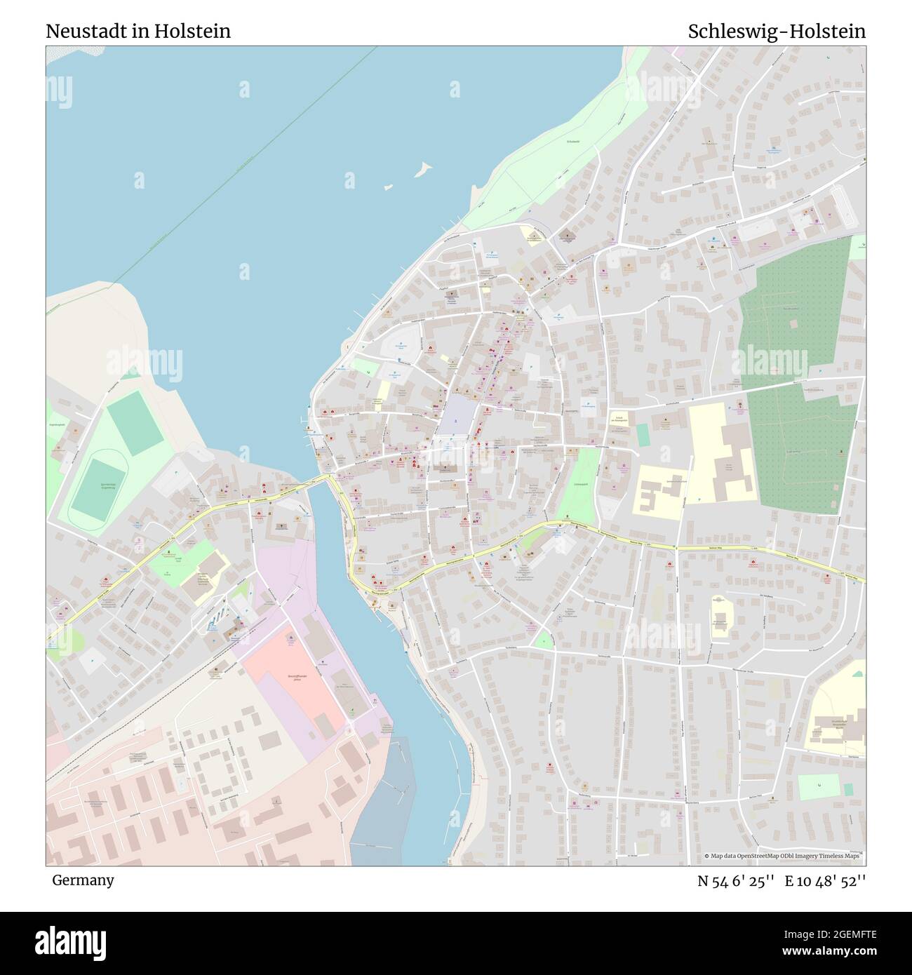 Map of holstein hi-res stock photography and images - Alamy