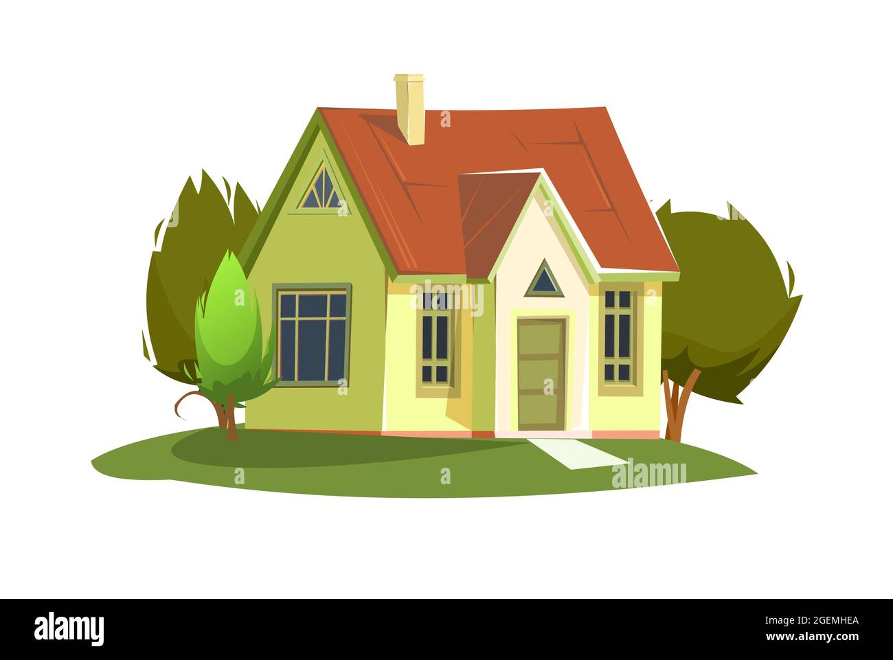 Gable sign Cut Out Stock Images & Pictures - Alamy