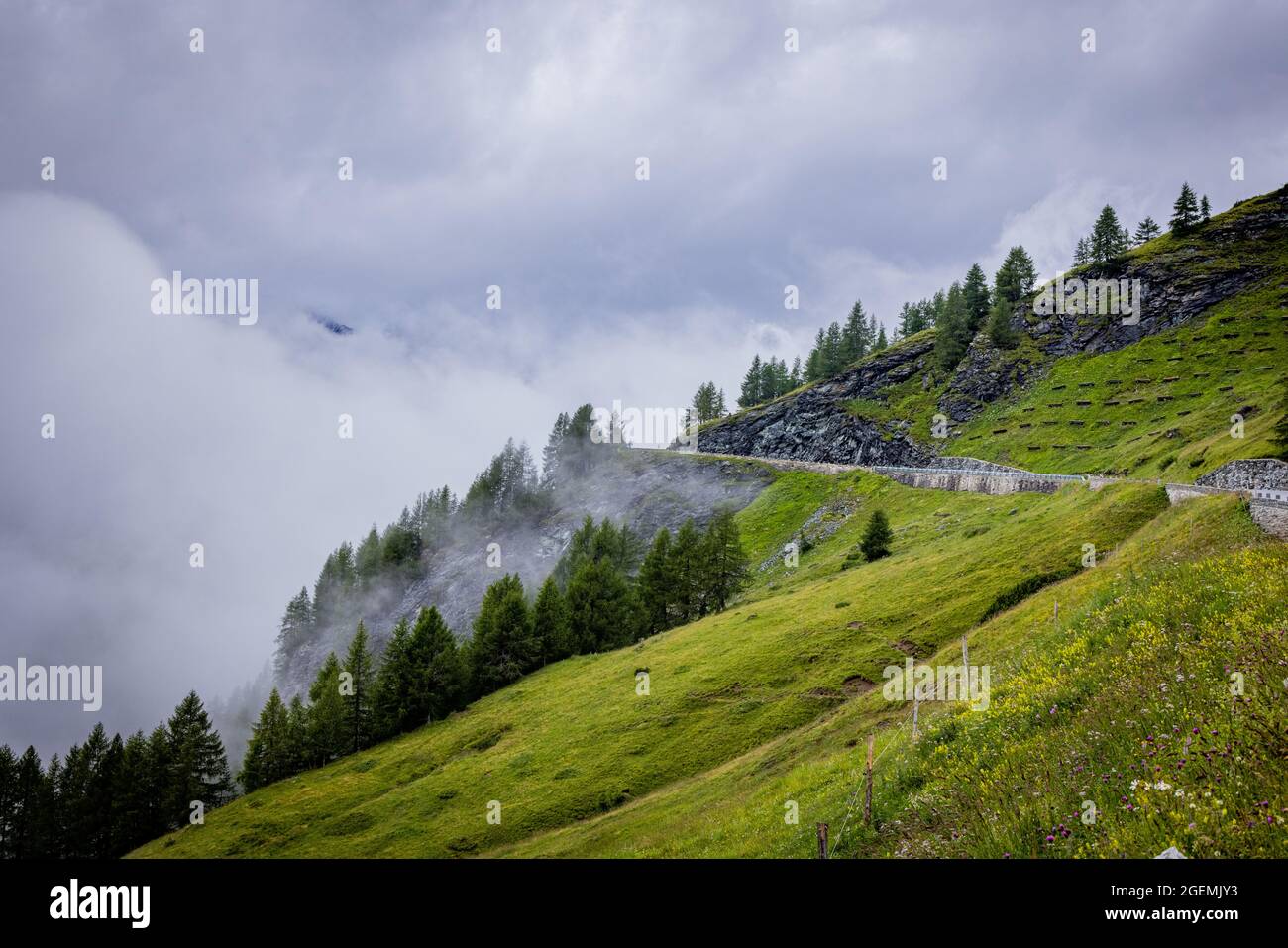 Landscape around grossglockner high hi-res stock photography and images ...