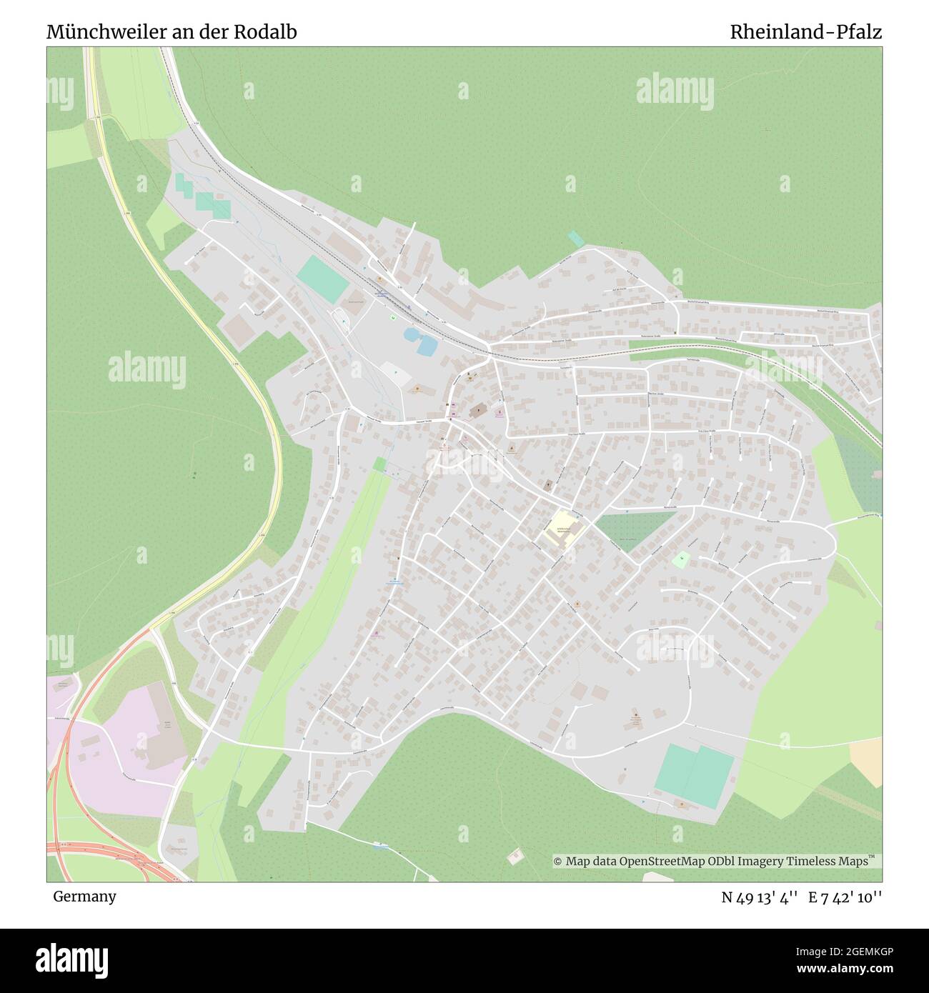 Münchweiler an der Rodalb, Germany, Rheinland-Pfalz, N 49 13' 4'', E 7 ...