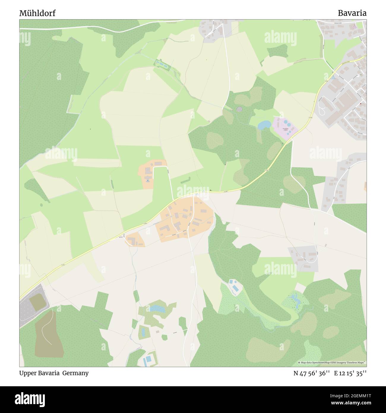 Mühldorf, Upper Bavaria, Germany, Bavaria, N 47 56' 36'', E 12 15' 35 ...