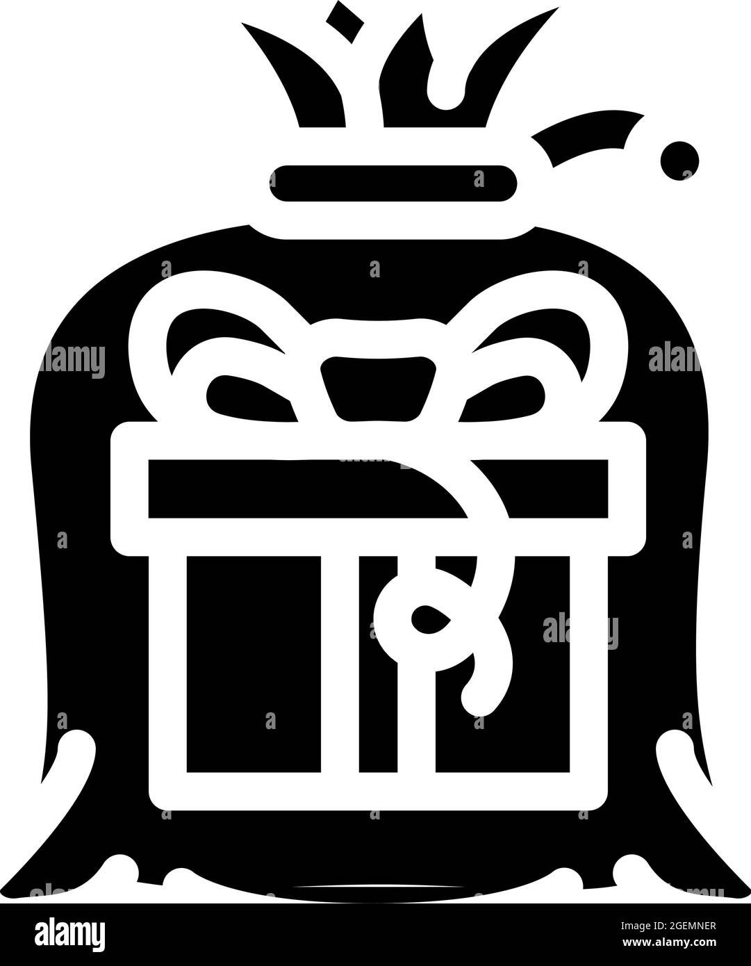 Gift boxes bag Black and White Stock Photos & Images - Alamy