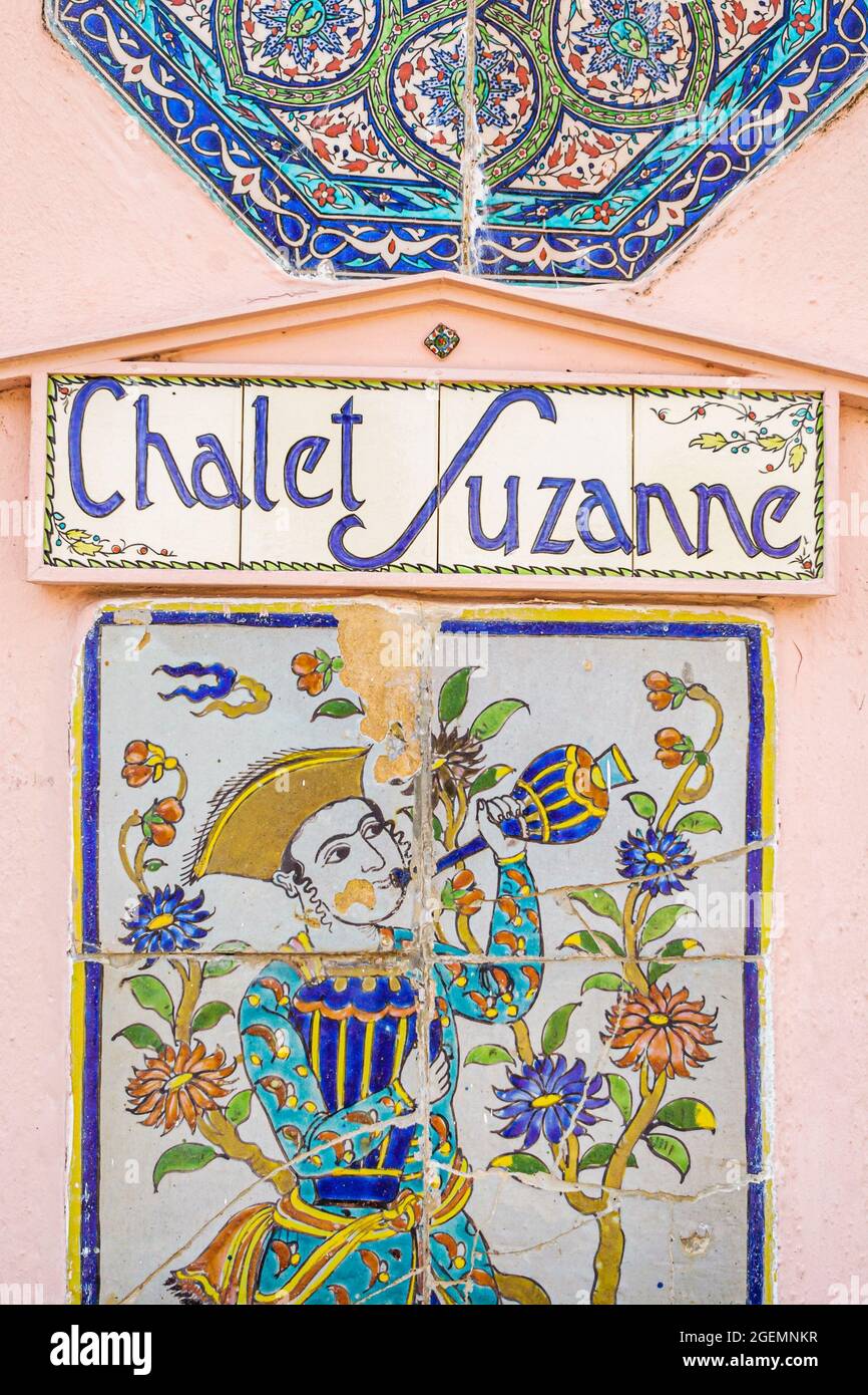 Lake Wales Florida,Chalet Suzanne Restaurant Inn ceramic tiles art ...