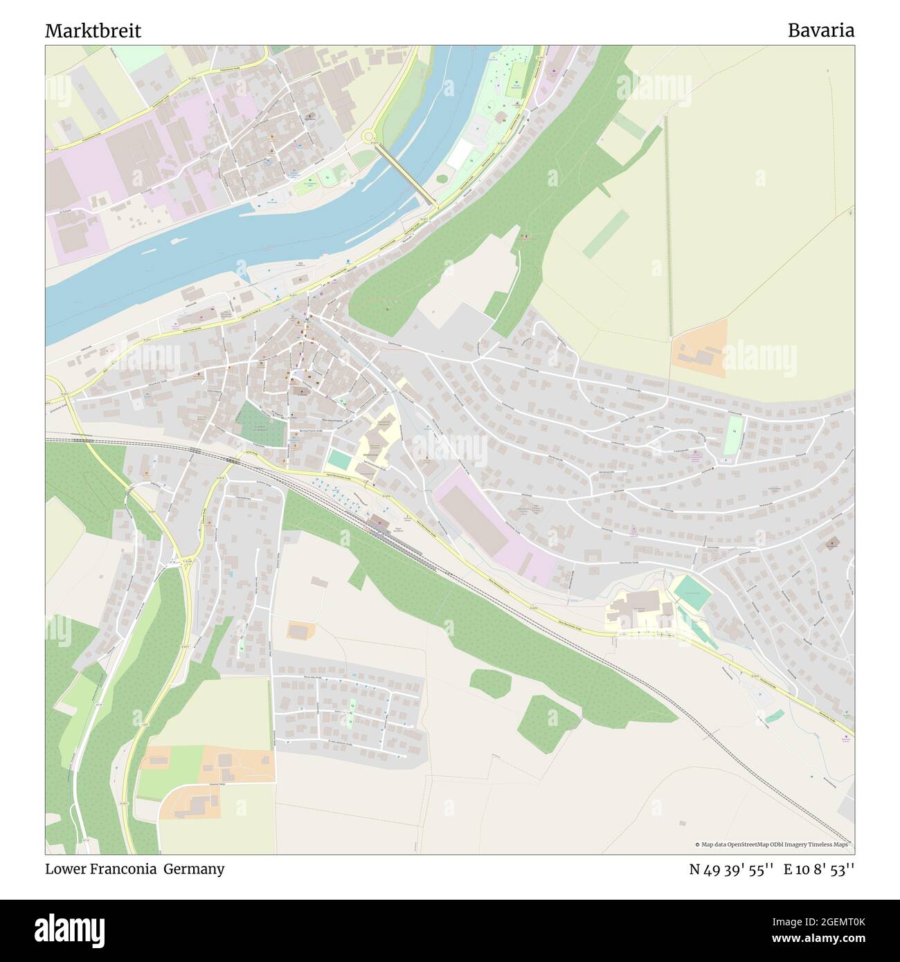 Marktbreit bavaria germany Cut Out Stock Images & Pictures - Alamy