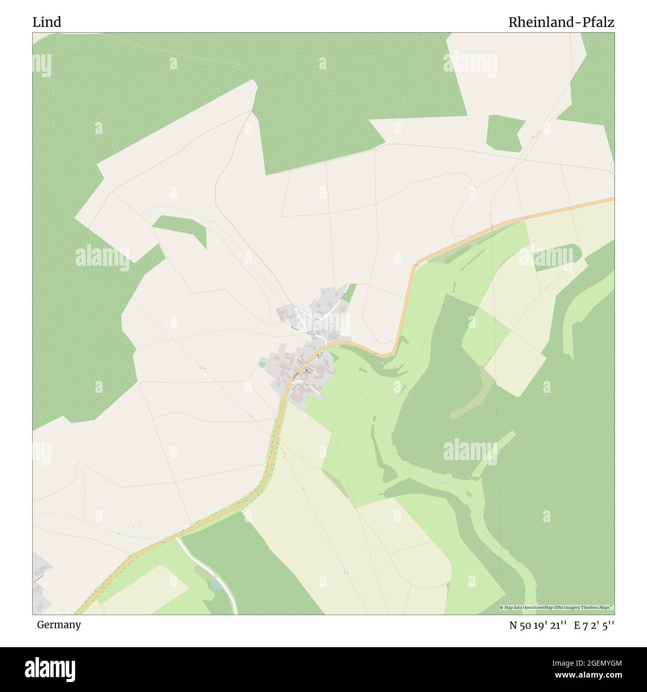 Map of lind hi-res stock photography and images - Alamy