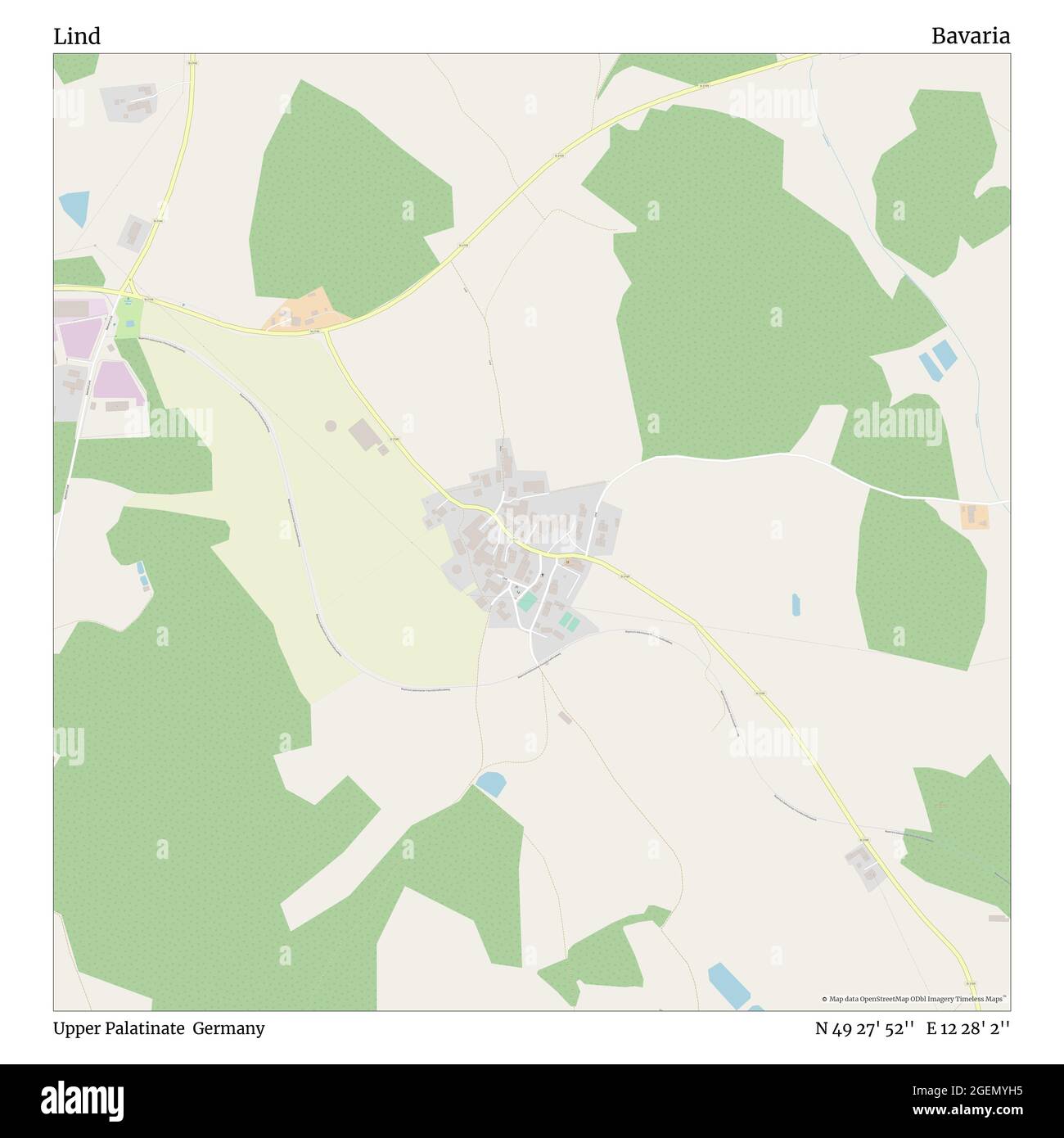 Map of lind hi-res stock photography and images - Alamy