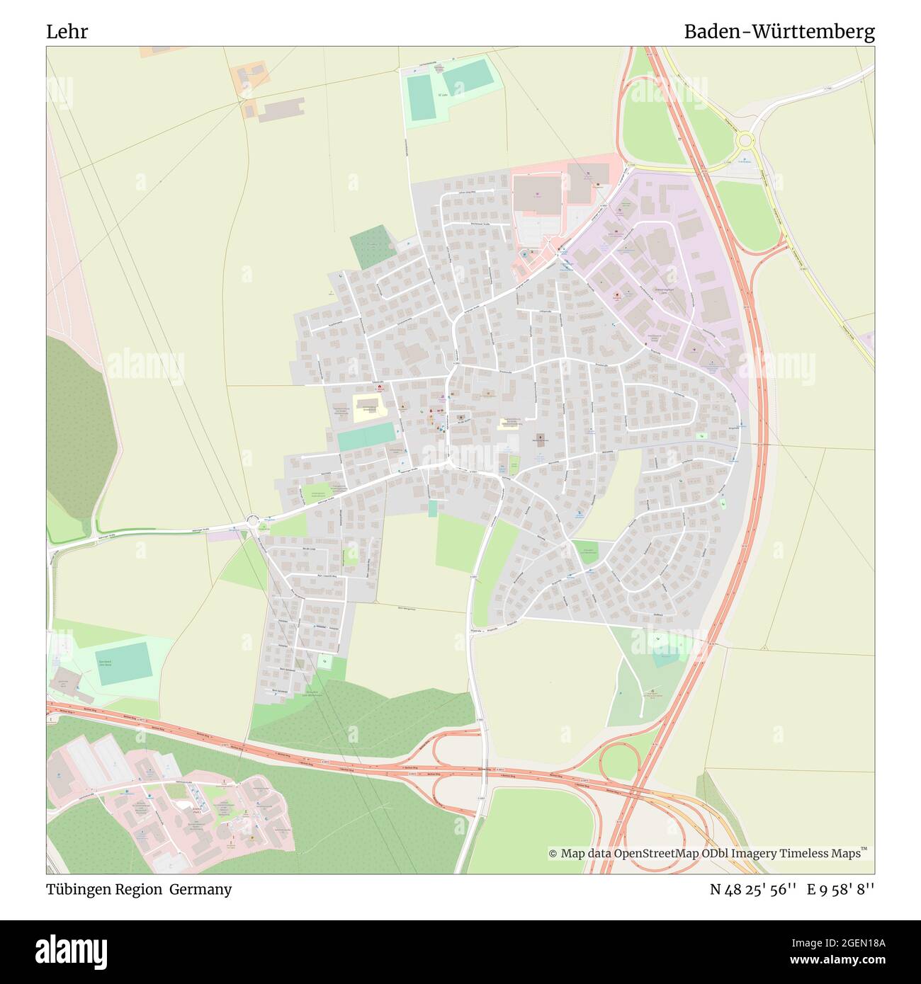 Map of lehr Cut Out Stock Images & Pictures - Alamy