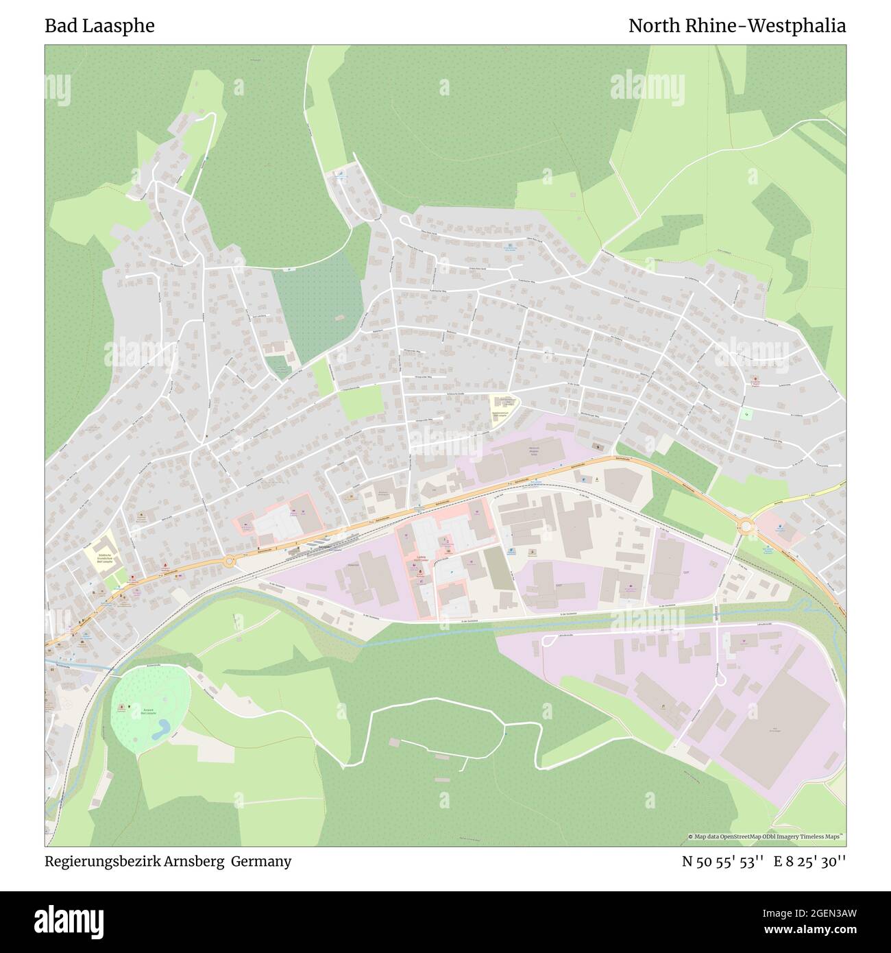 Bad Laasphe, Regierungsbezirk Arnsberg, Germany, North Rhine-Westphalia ...