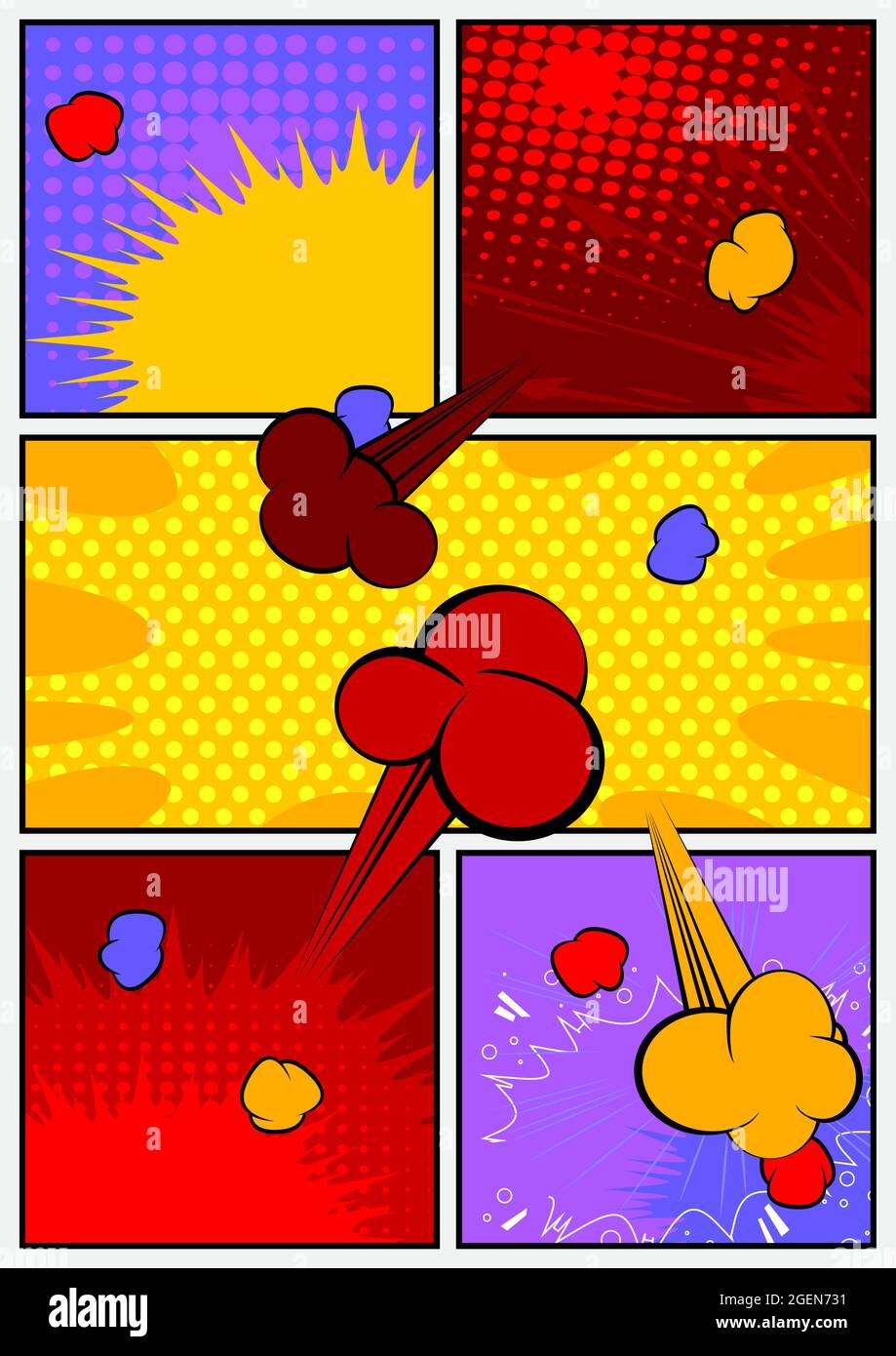 Comic Book Page Wallpaper