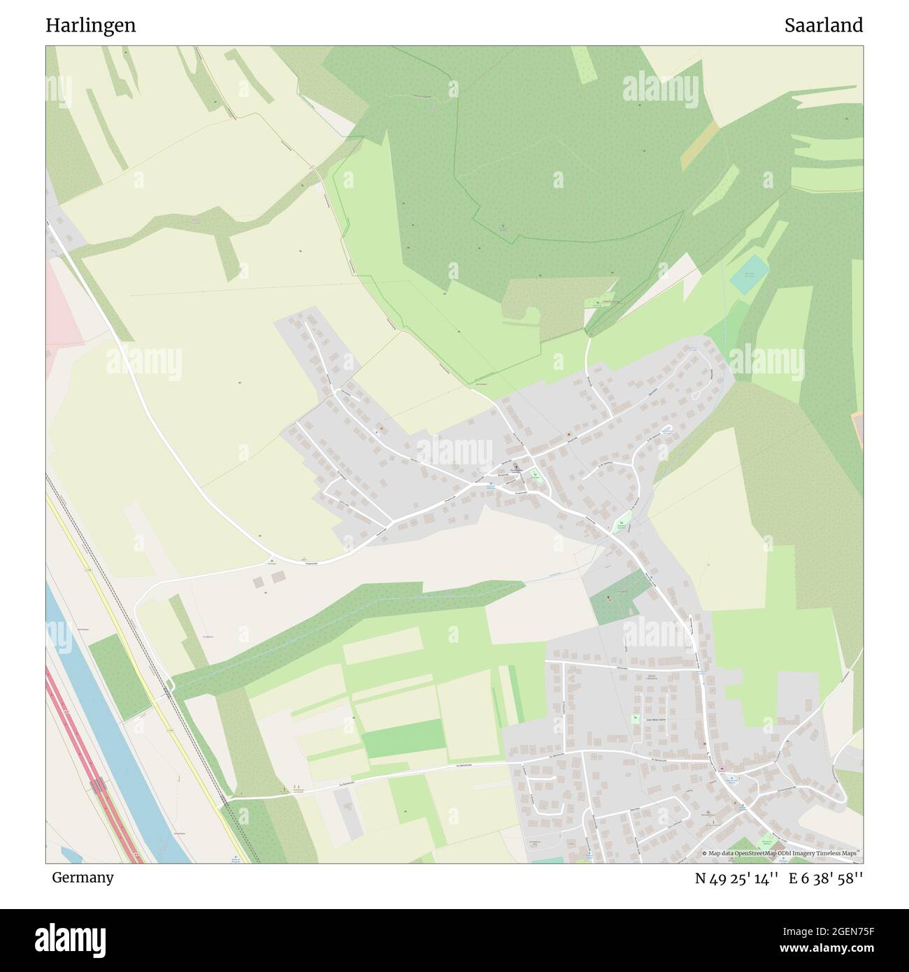 Map of harlingen Cut Out Stock Images & Pictures - Alamy