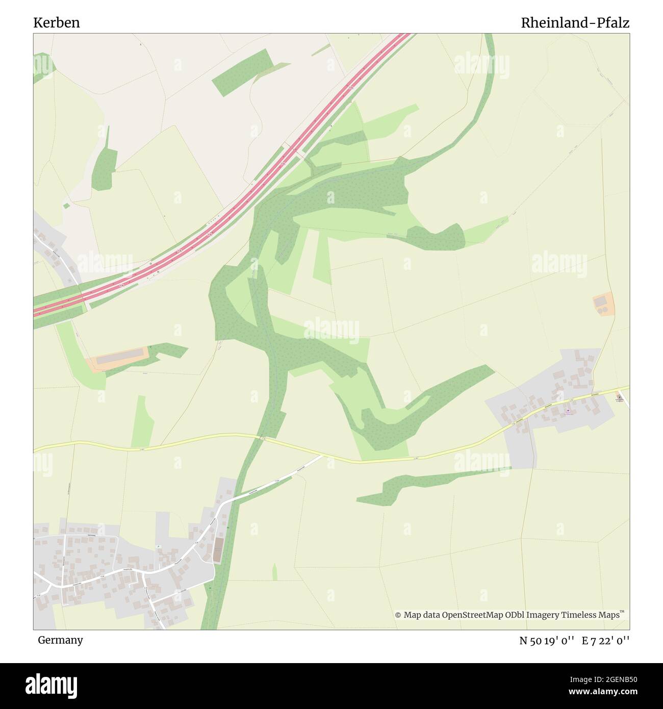 Kerben, Germany, Rheinland-Pfalz, N 50 19' 0'', E 7 22' 0'', map ...