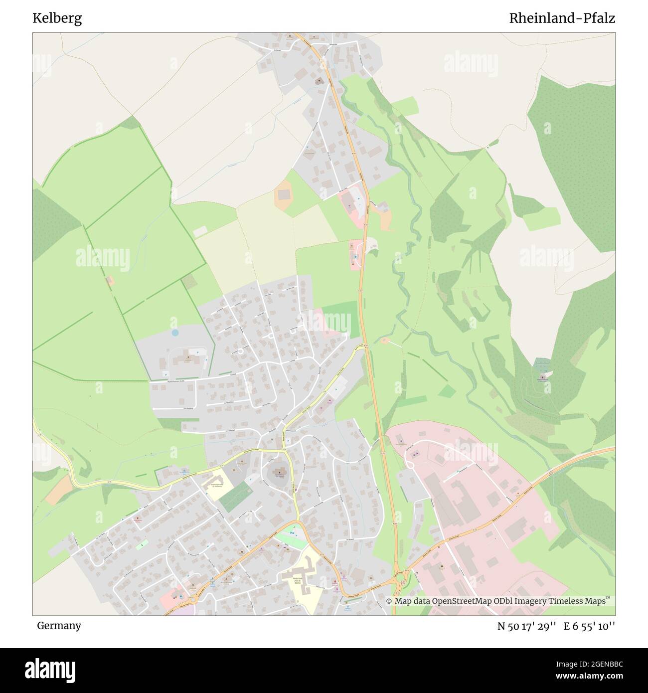 Kelberg, Germany, Rheinland-Pfalz, N 50 17' 29'', E 6 55' 10'', map ...