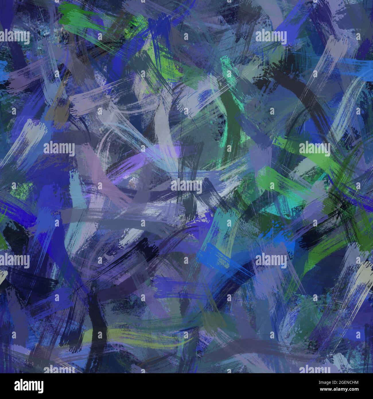 Seamless random faux digital paint stroke pattern print Stock Photo - Alamy