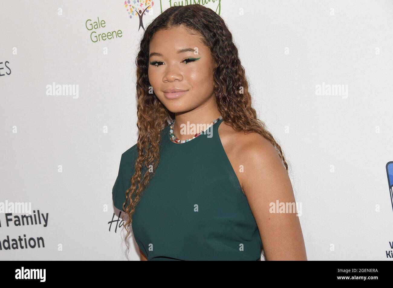 Storm Reid arrives at the 21st Annual Harold and Carole Pump Foundation ...