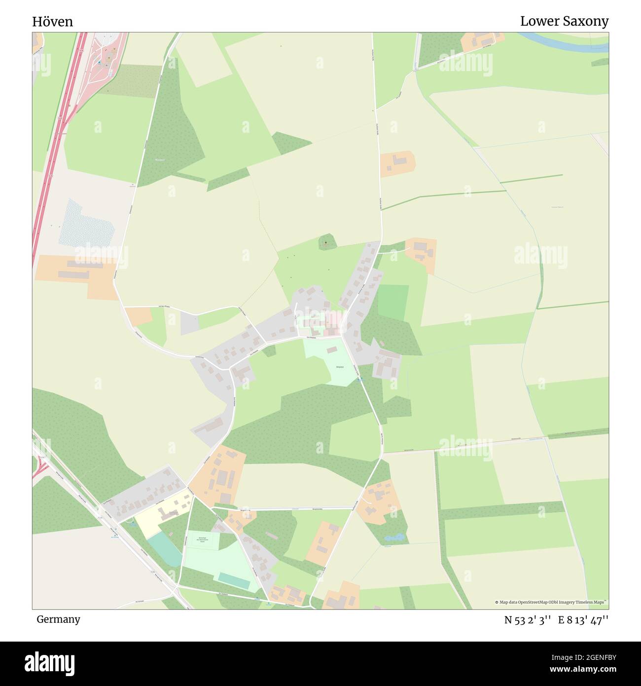 Map of hoven Cut Out Stock Images & Pictures - Alamy