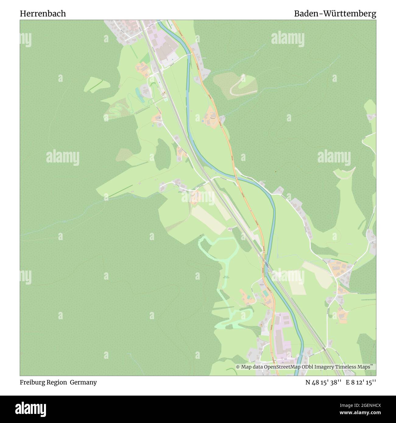 Herrenbach, Freiburg Region, Germany, Baden-Württemberg, N 48 15' 38 ...