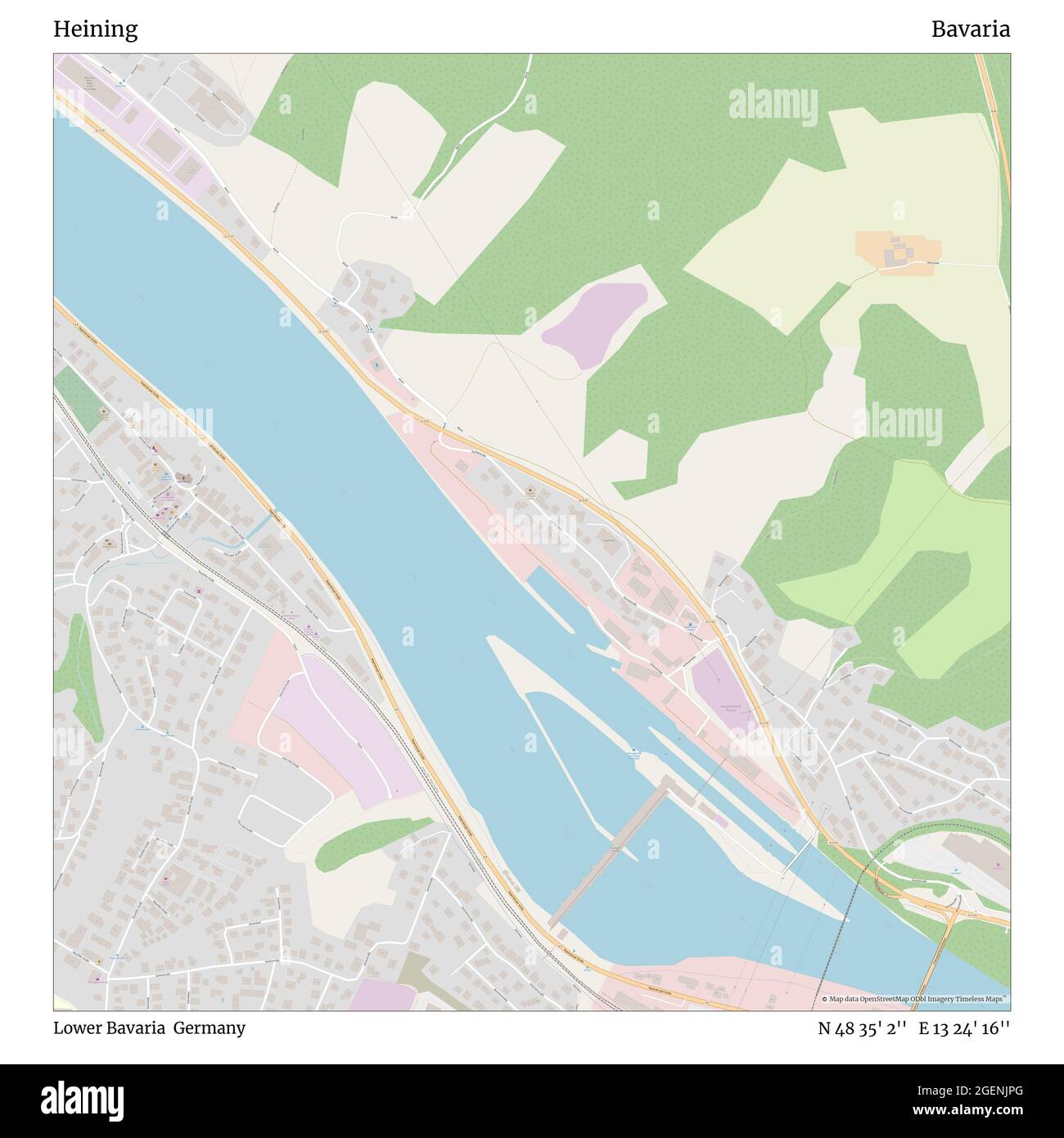 Heining, Lower Bavaria, Germany, Bavaria, N 48 35' 2'', E 13 24' 16 ...
