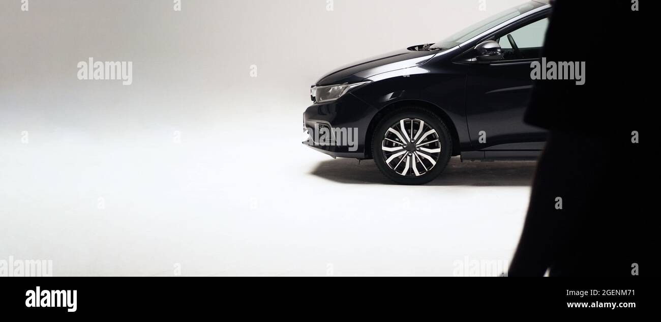 Car body Parts side view. Automotive car parts such as window wheel ...