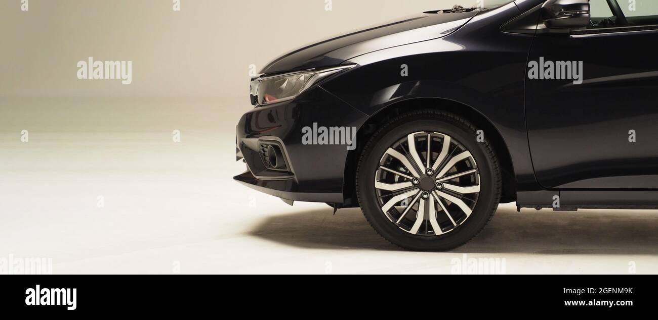 Car body Parts side view. Automotive car parts such as window wheel ...