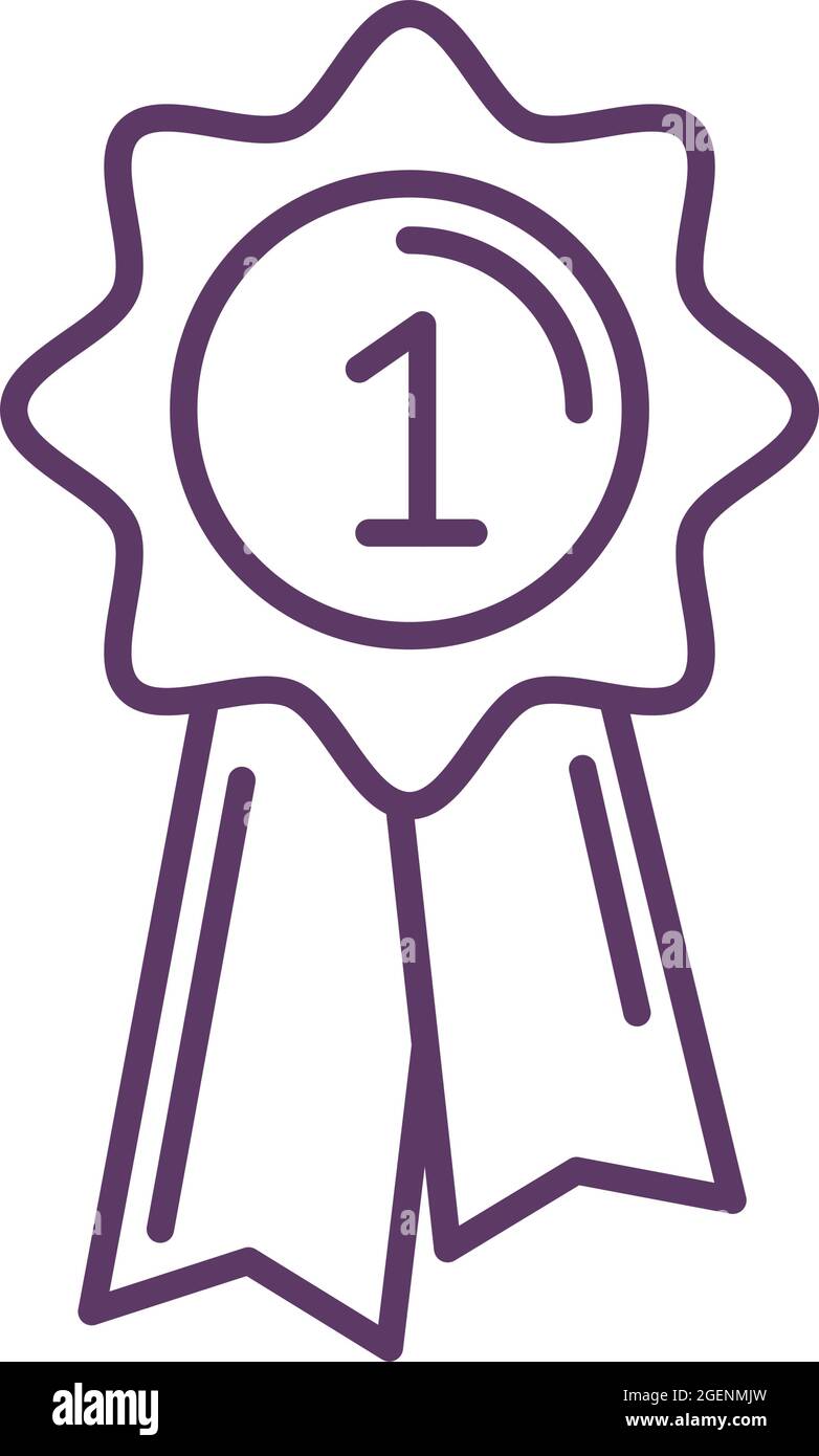 first medal award Stock Vector Image & Art - Alamy