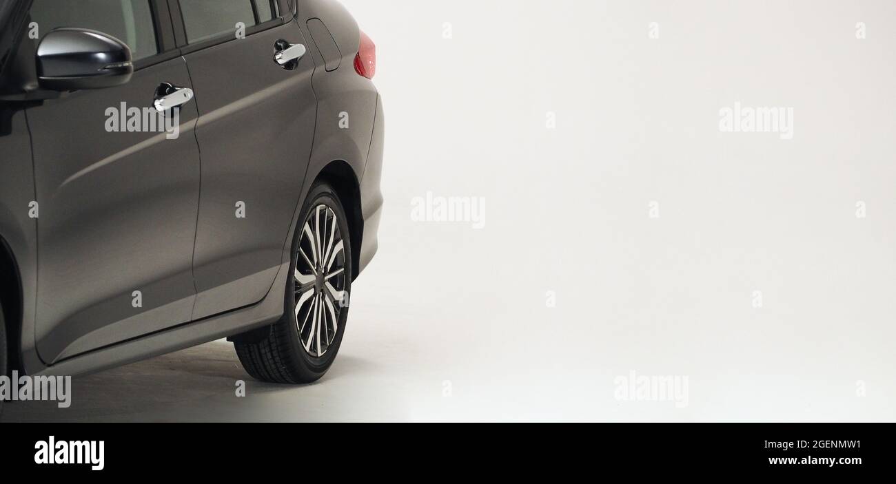 Car body Parts side view. Automotive car parts such as window wheel ...