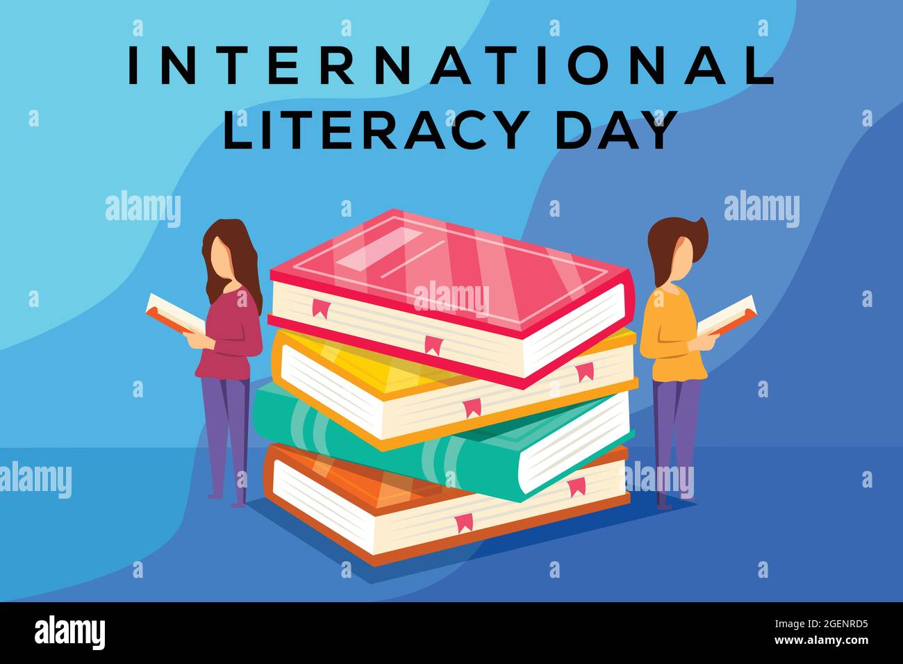 First read Stock Vector Images - Alamy