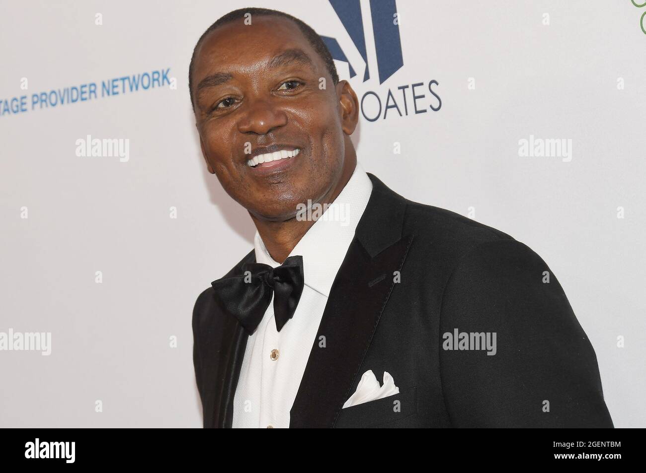 Isiah Thomas arrives at the 21st Annual Harold and Carole Pump ...