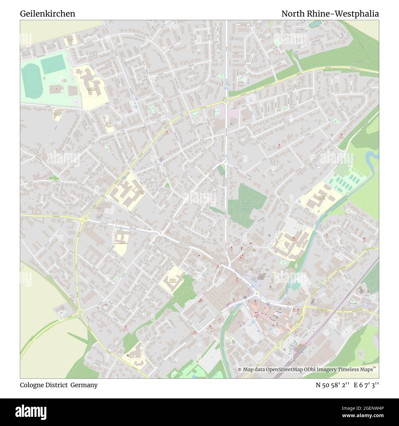 Geilenkirchen, Cologne District, Germany, North Rhine-Westphalia, N 50 ...