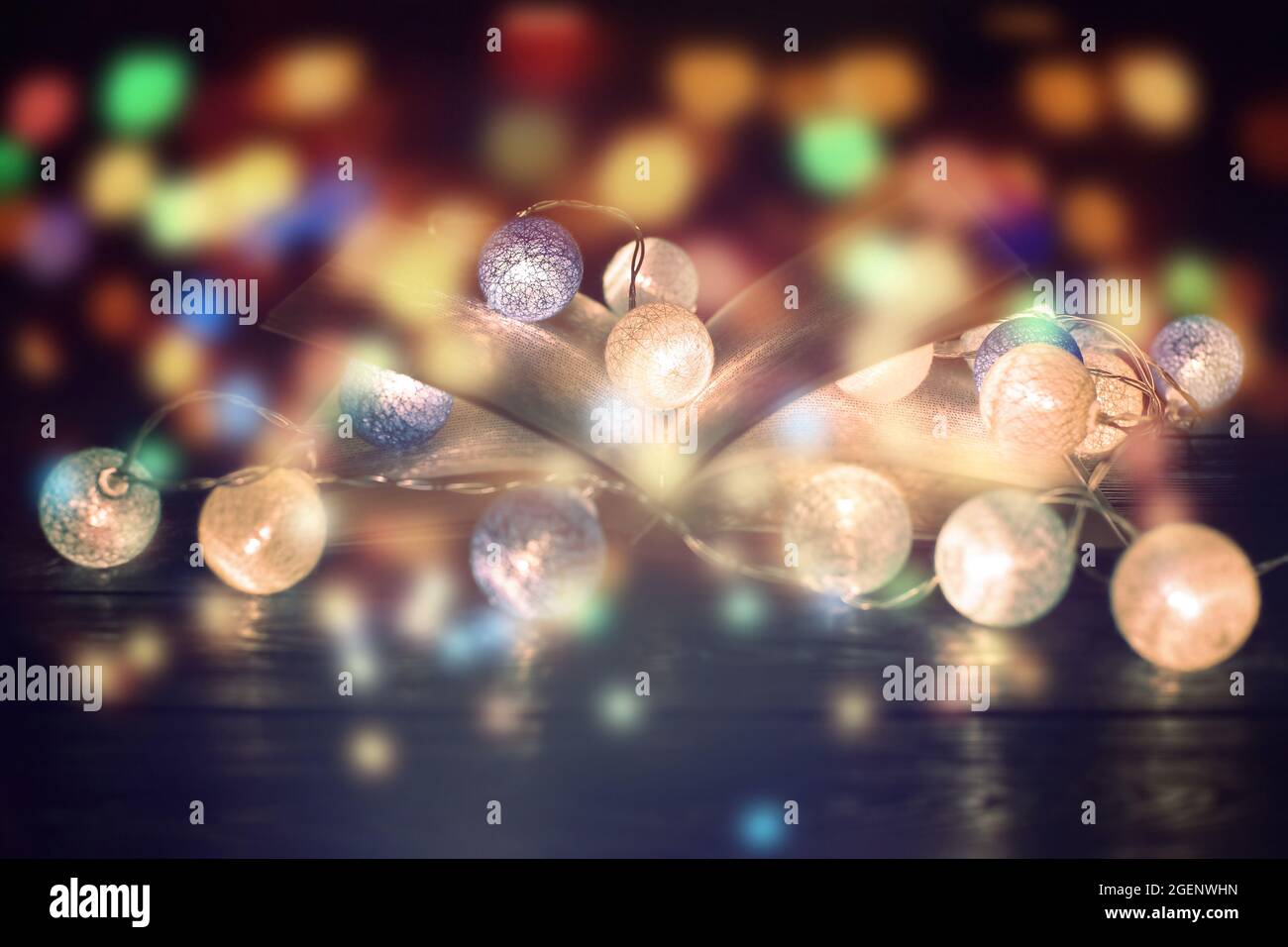 fantasy reading magical image of open antique book over wooden table ...