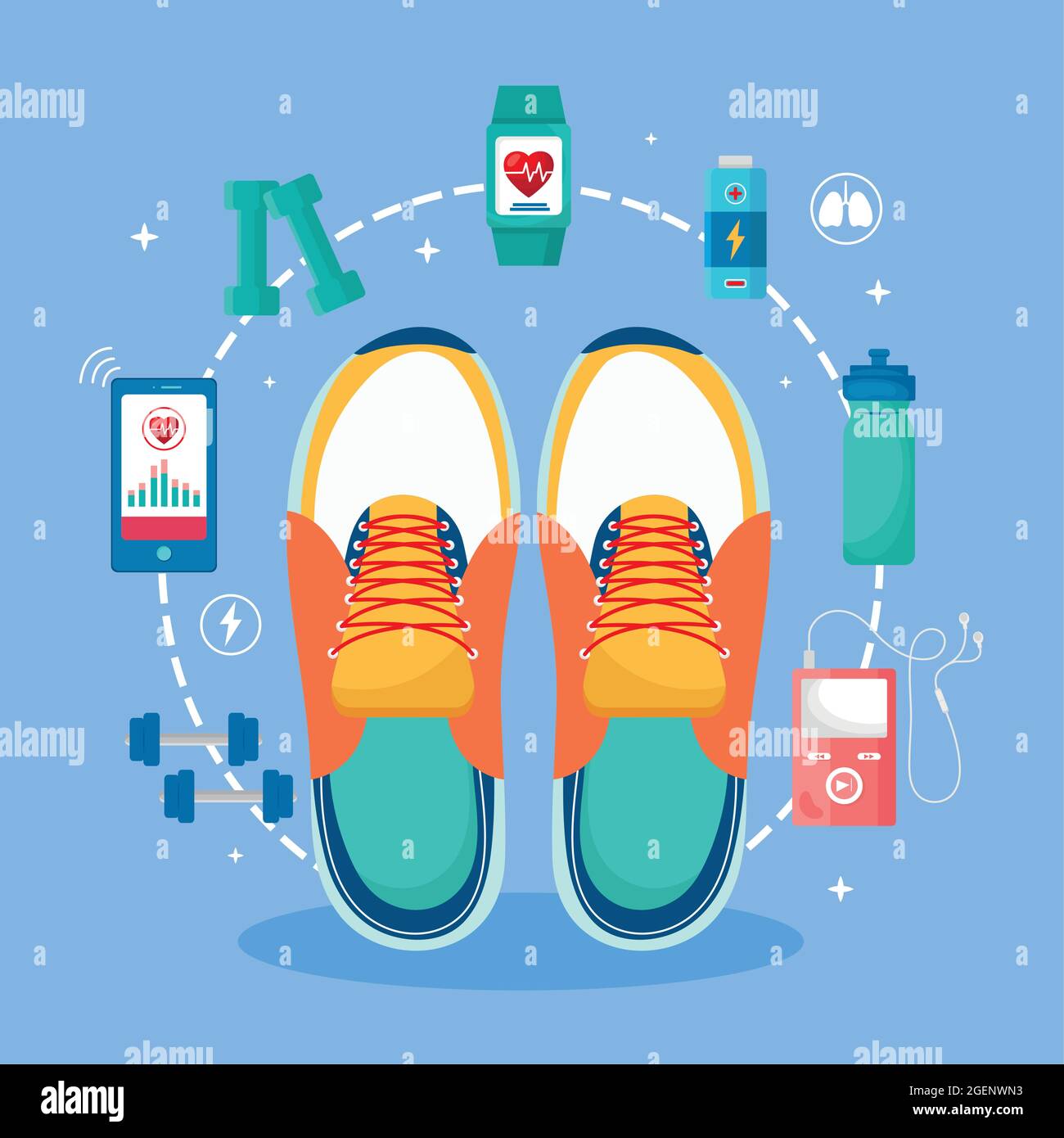 eight health app icons Stock Vector Image & Art - Alamy