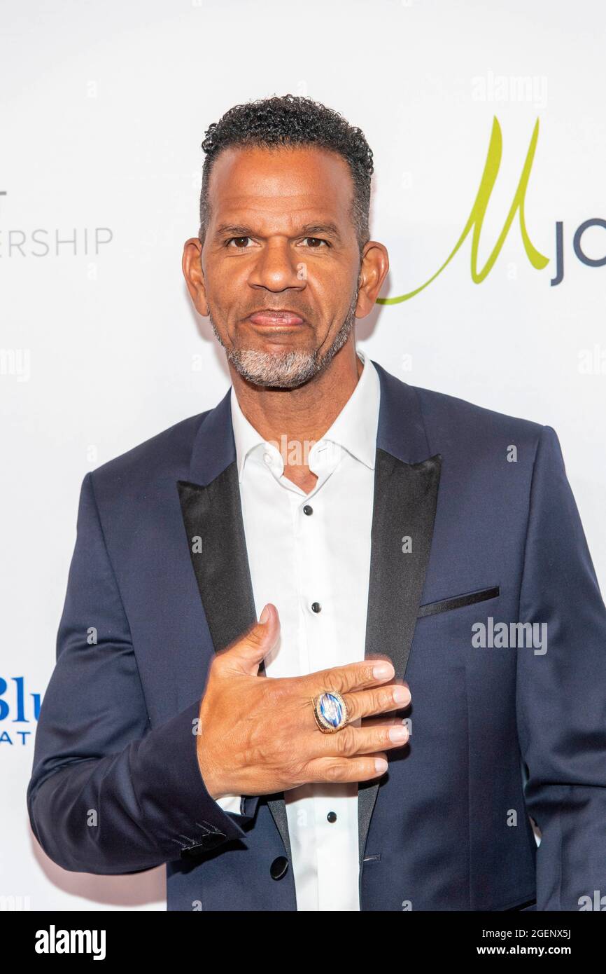 Los Angeles, USA. 20th Aug, 2021. Andre Reed attends Harold and Carole ...