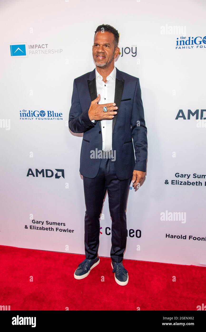 Los Angeles, USA. 20th Aug, 2021. Andre Reed attends Harold and Carole ...