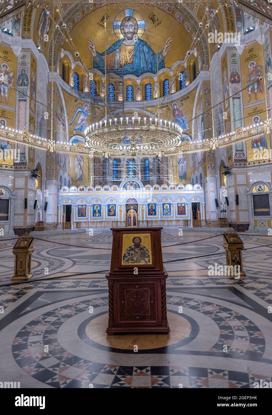 Russian byzantine frescoes hi-res stock photography and images - Alamy