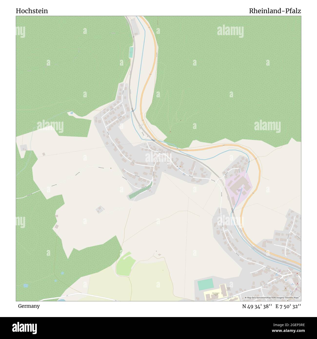 Hochstein, Germany, Rheinland-Pfalz, N 49 34' 38'', E 7 50' 32'', map ...